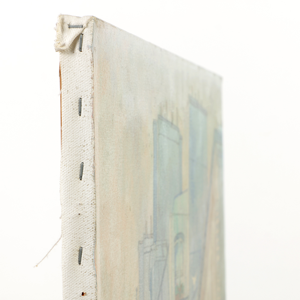 William Benecke Oil Painting "Building in Paris, Late Afternoon" | EBTH