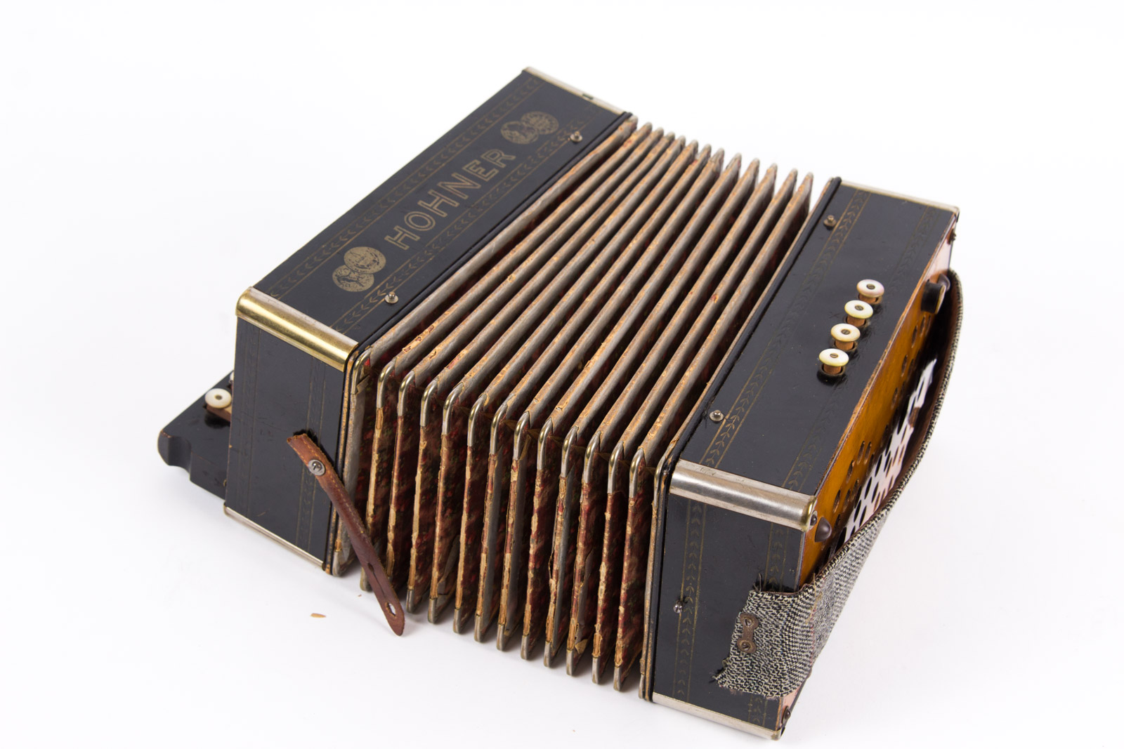 Antique to Vintage M. Hohner German Squeeze Box Accordion | EBTH