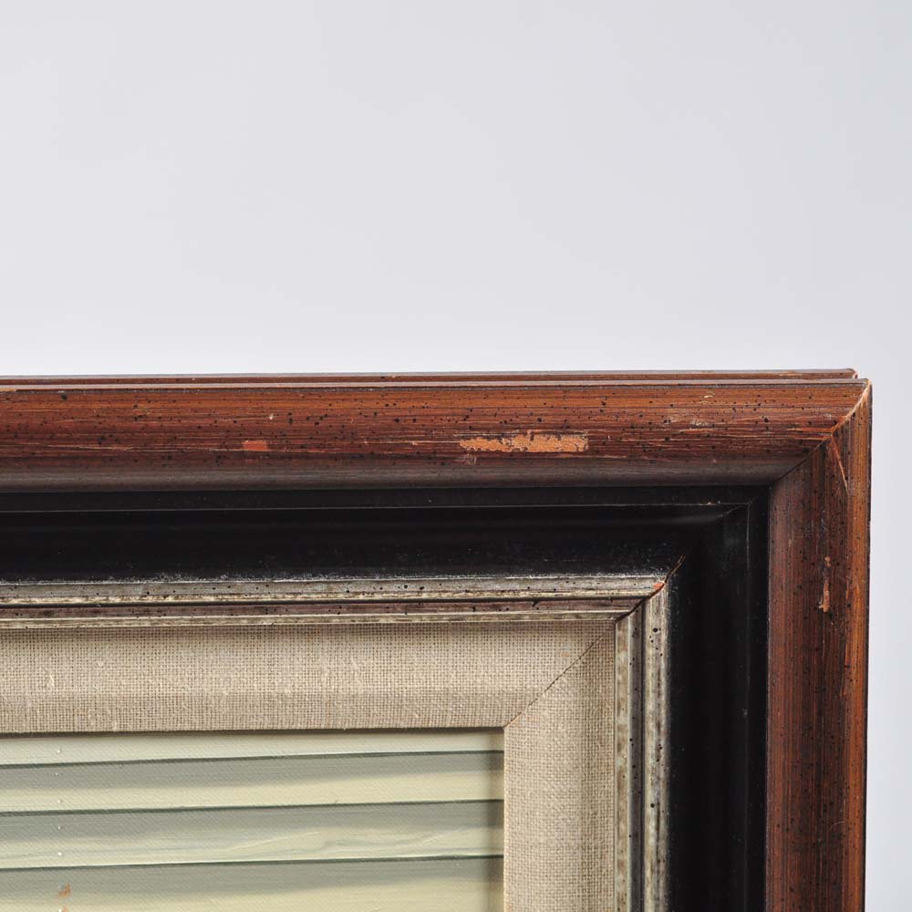 Ward H. Nichols Original Oil on Canvas "Fresh White" | EBTH