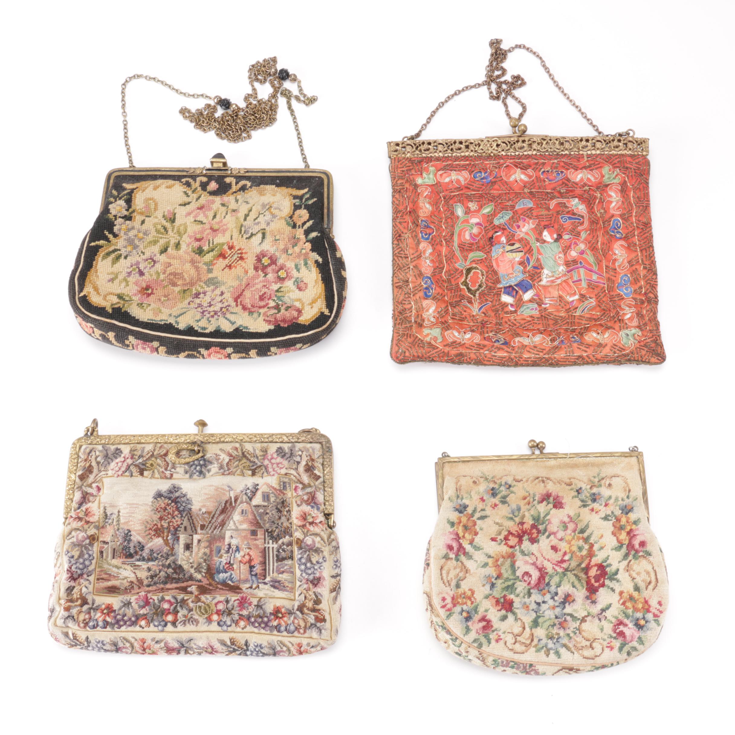 Assorted Vintage Cloth Handbags | EBTH