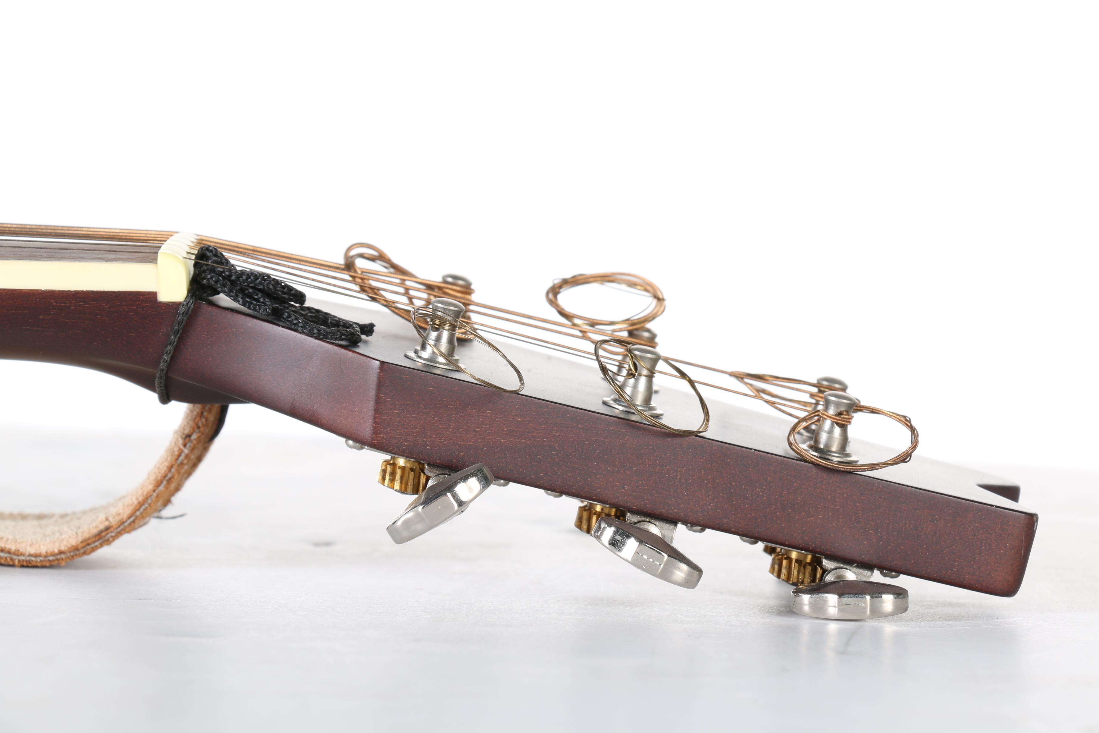 Washburn Rover Acoustic Travel Guitar, Case and Strap | EBTH