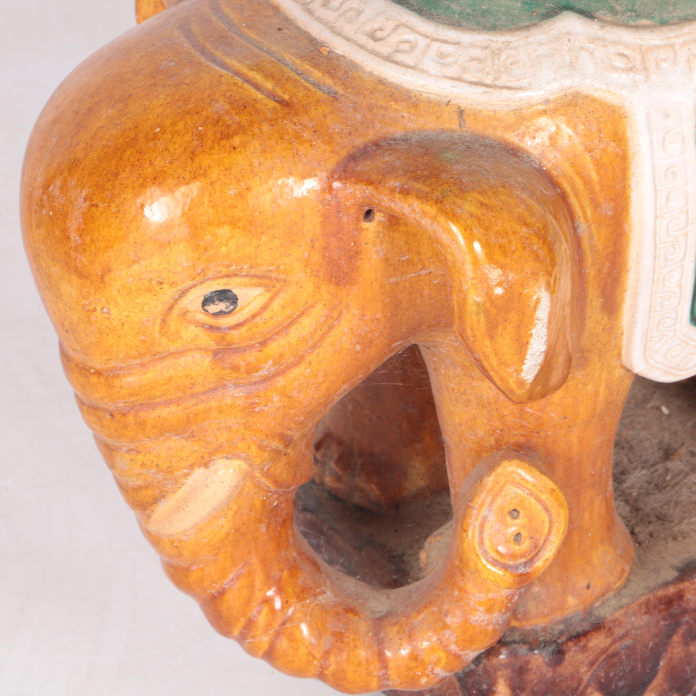 Ceramic Elephant Side Tables | EBTH