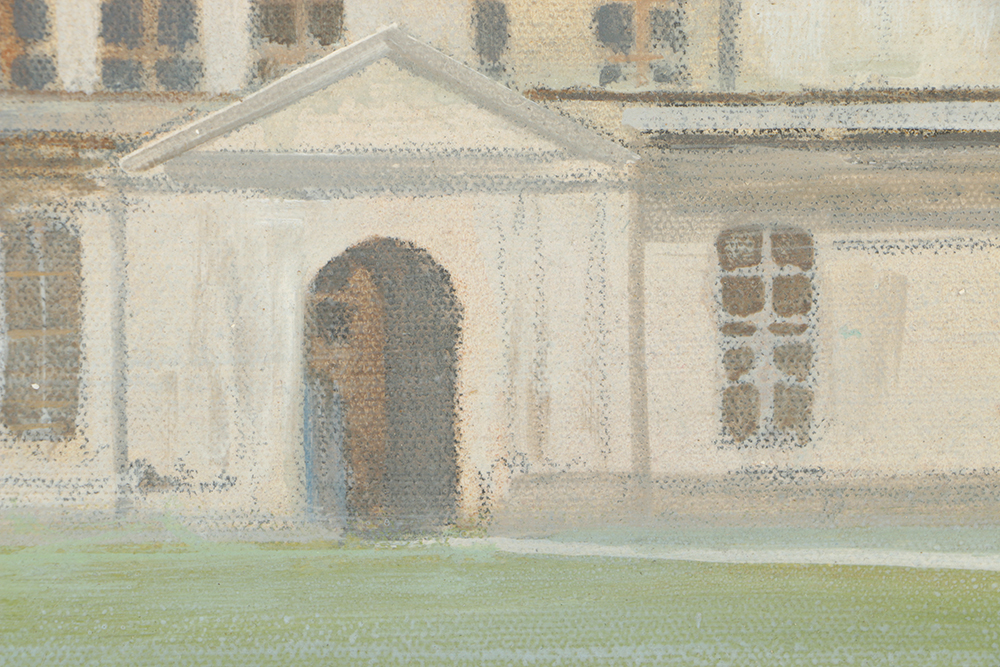 William Benecke Oil Painting on Canvas "Château du Chambord" | EBTH