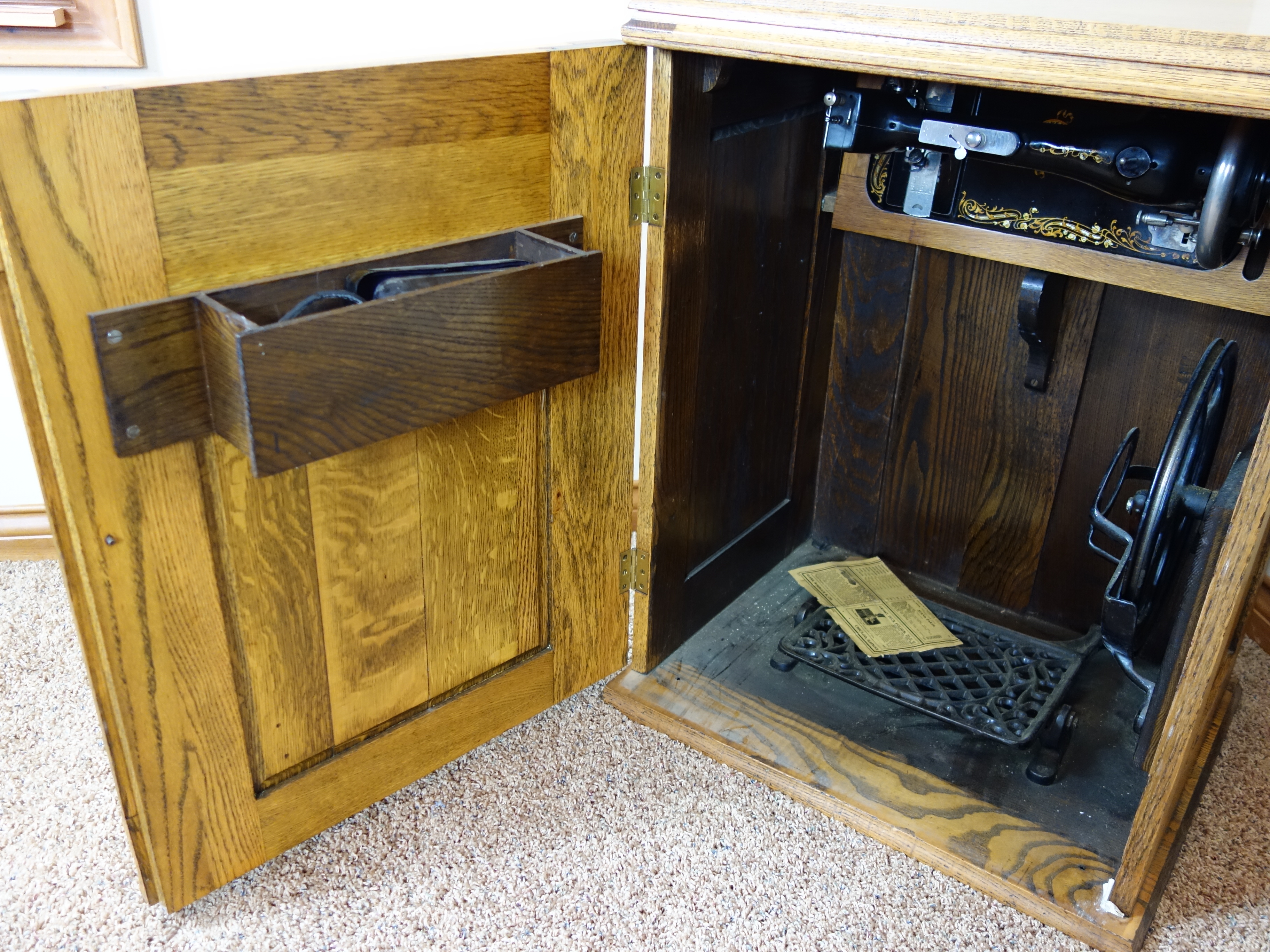 1908 Sears "Minnesota" Model C Sewing Machine | EBTH