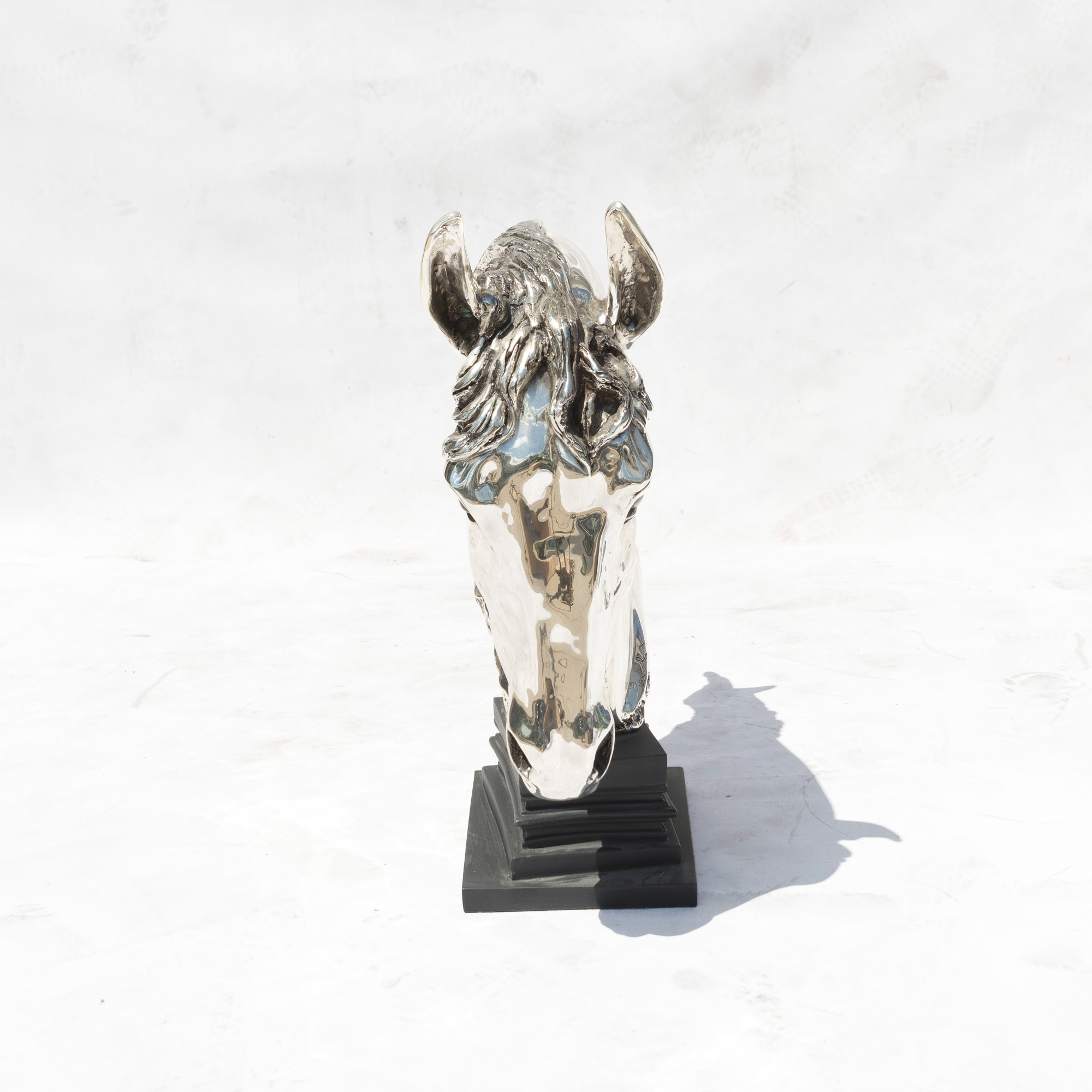 Ricardo Del Río for D'Argenta Silver Plated Sculpture "Horse Head" | EBTH