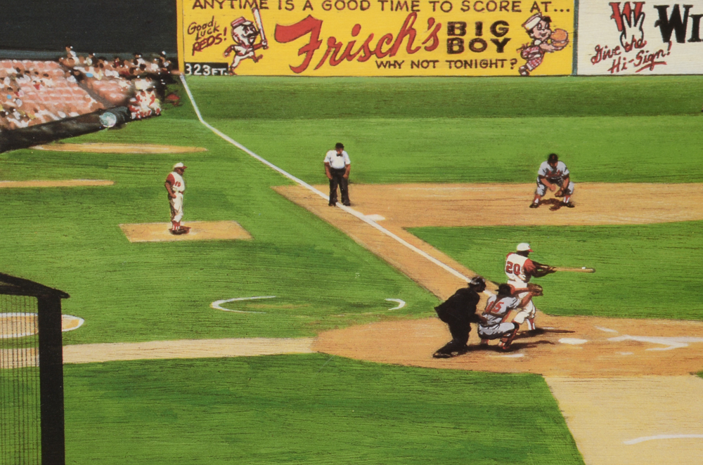 Purdom Limited Sign Print of Crosley Field | EBTH