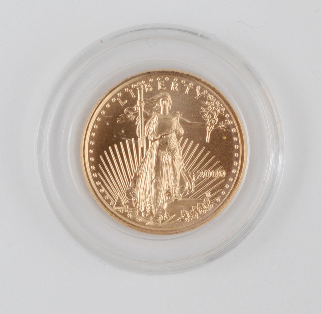 First American Eagle Millennium $5 Gold Coin | EBTH
