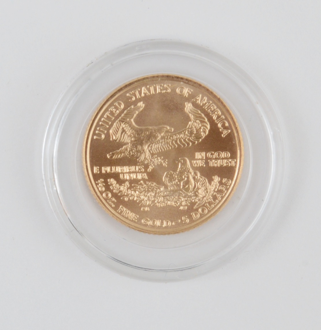 First American Eagle Millennium $5 Gold Coin | EBTH