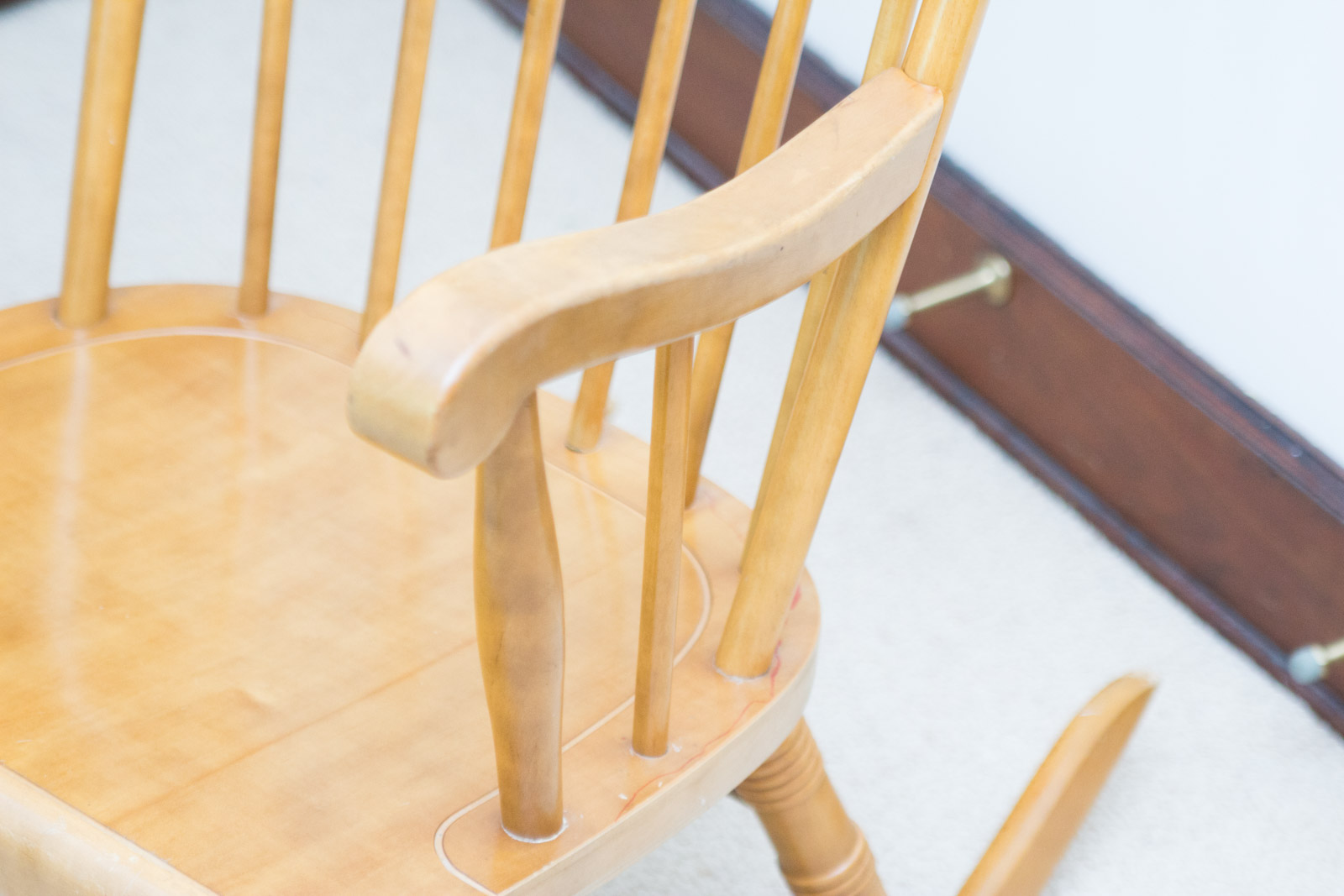Windsor Style Rocking Chair | EBTH