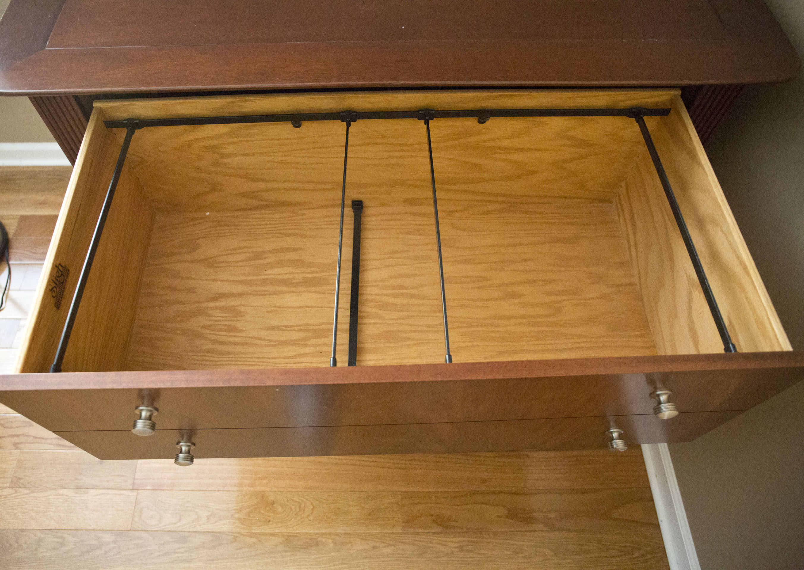 Two-Drawer Mahogany File Cabinet by Sligh | EBTH