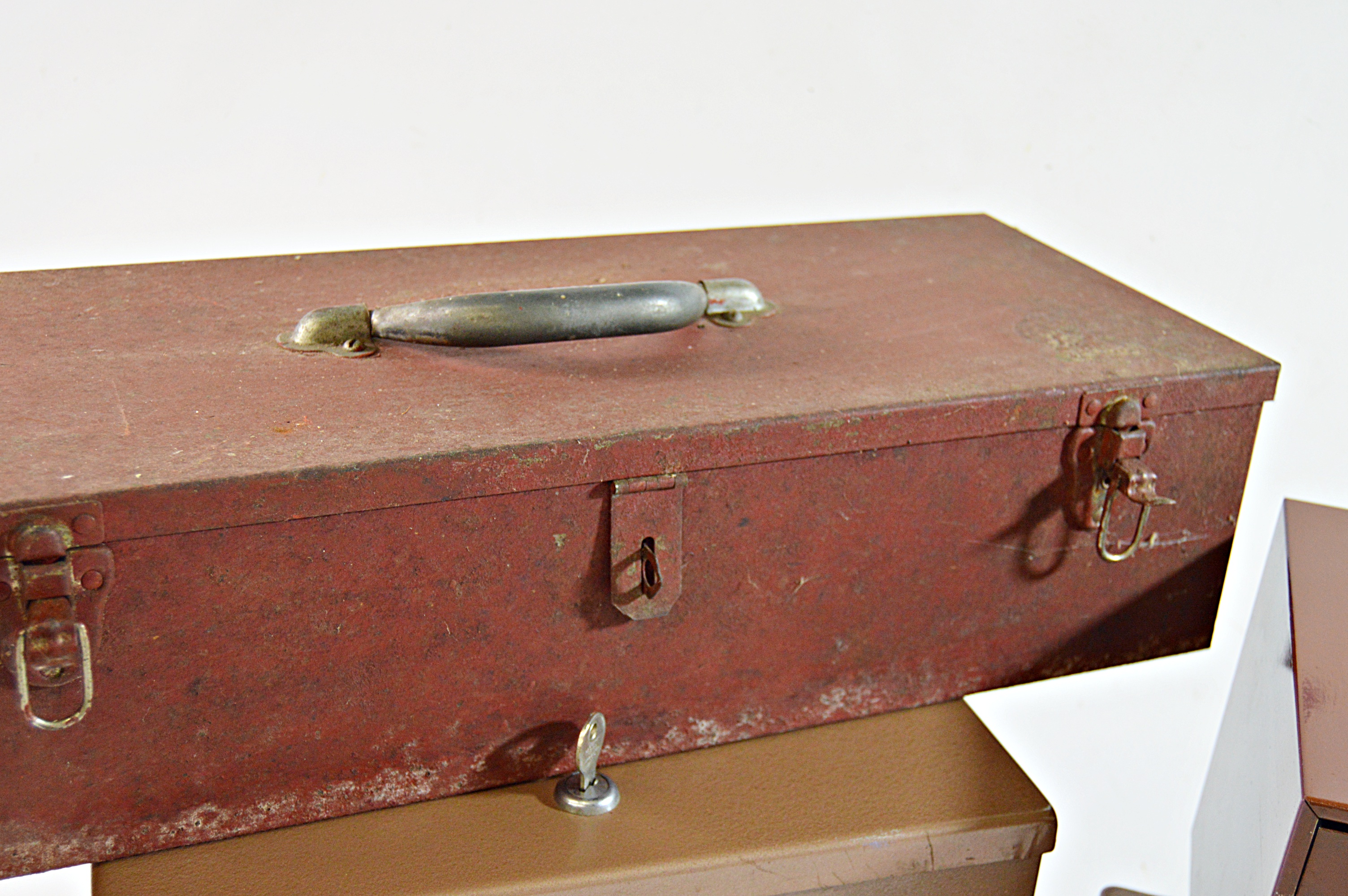 Three Insulated Security Chests, Two Hardware and Tool Boxes | EBTH