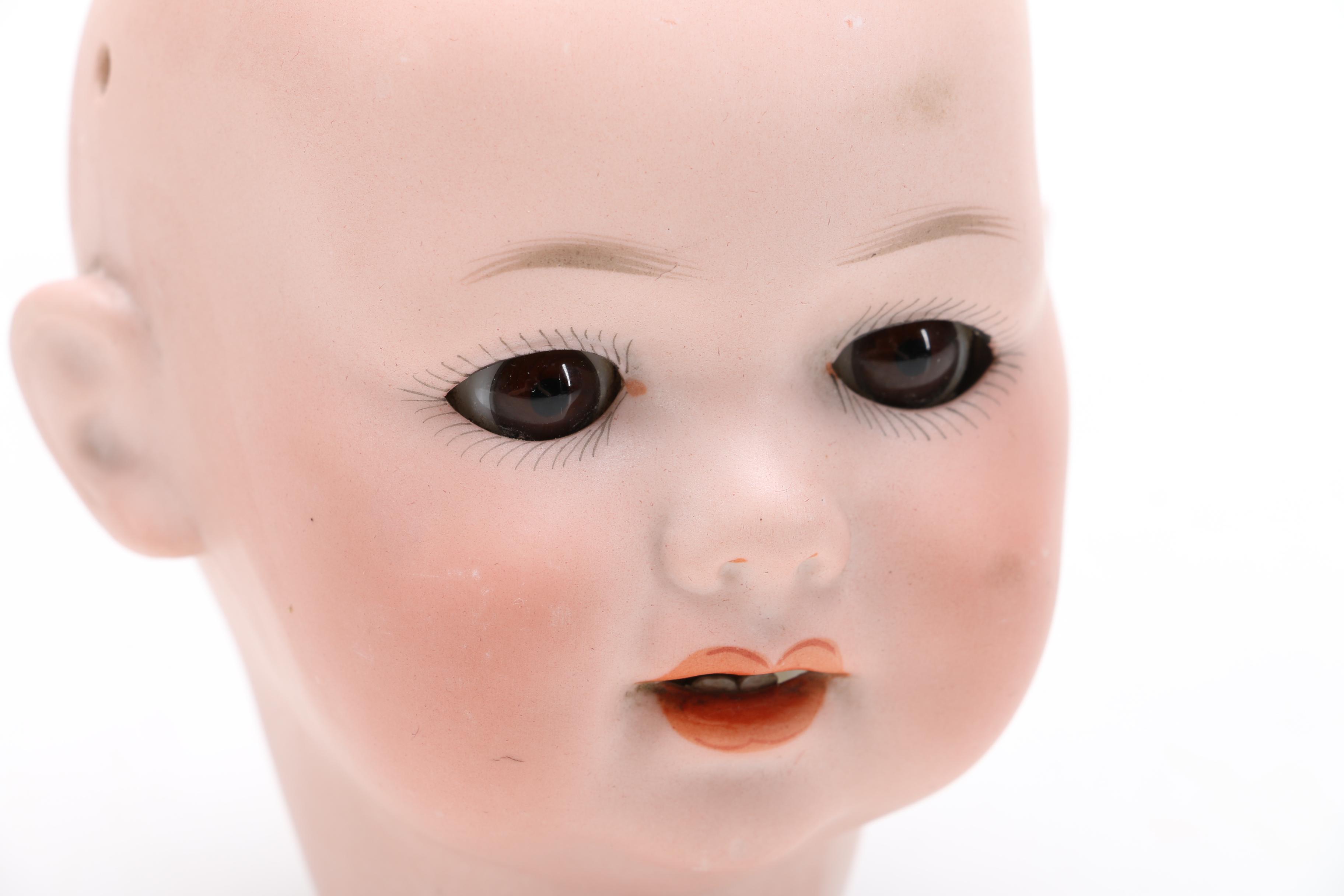 German Porcelain Doll Head | EBTH
