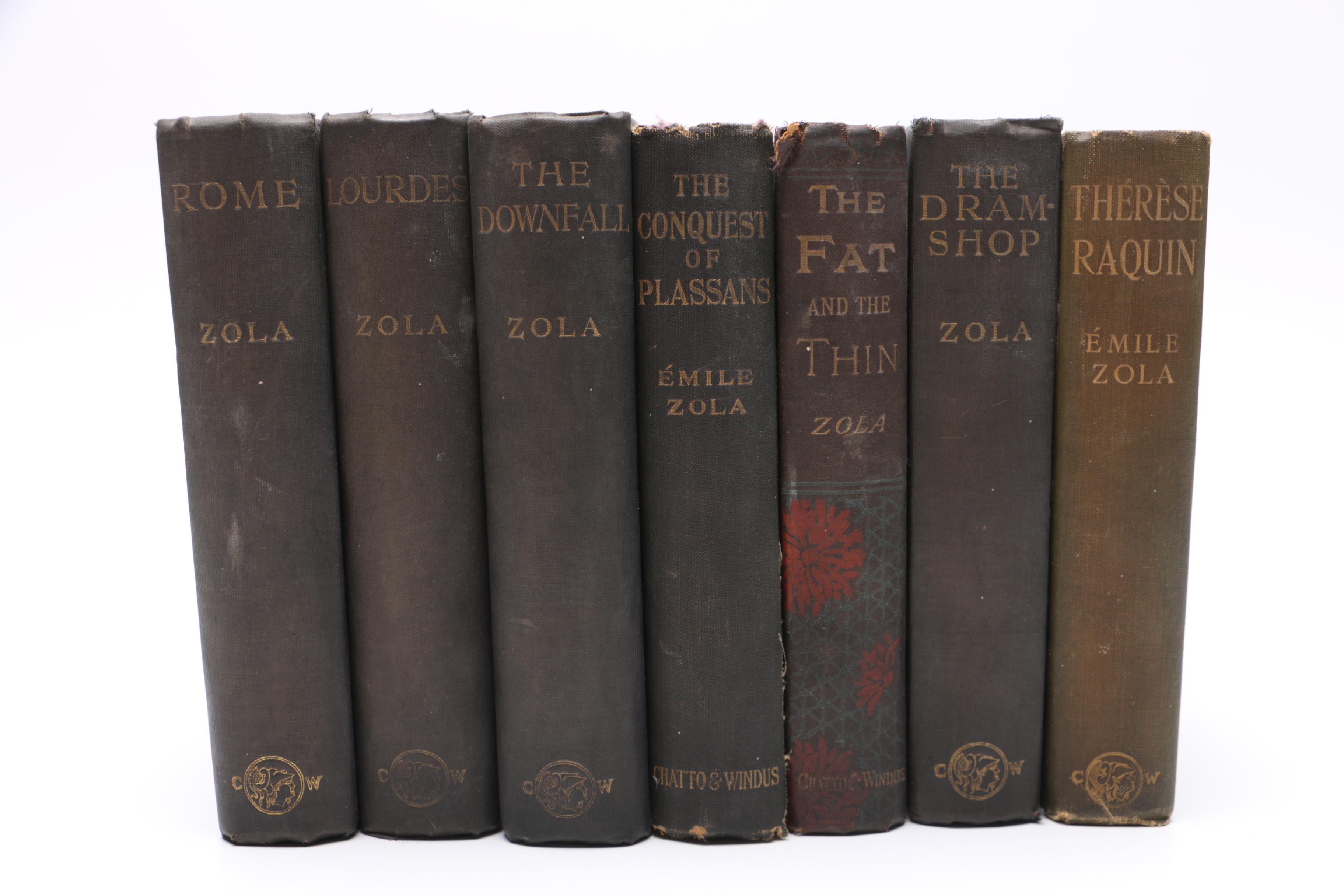 Early 1900s Emile Zola Books | EBTH