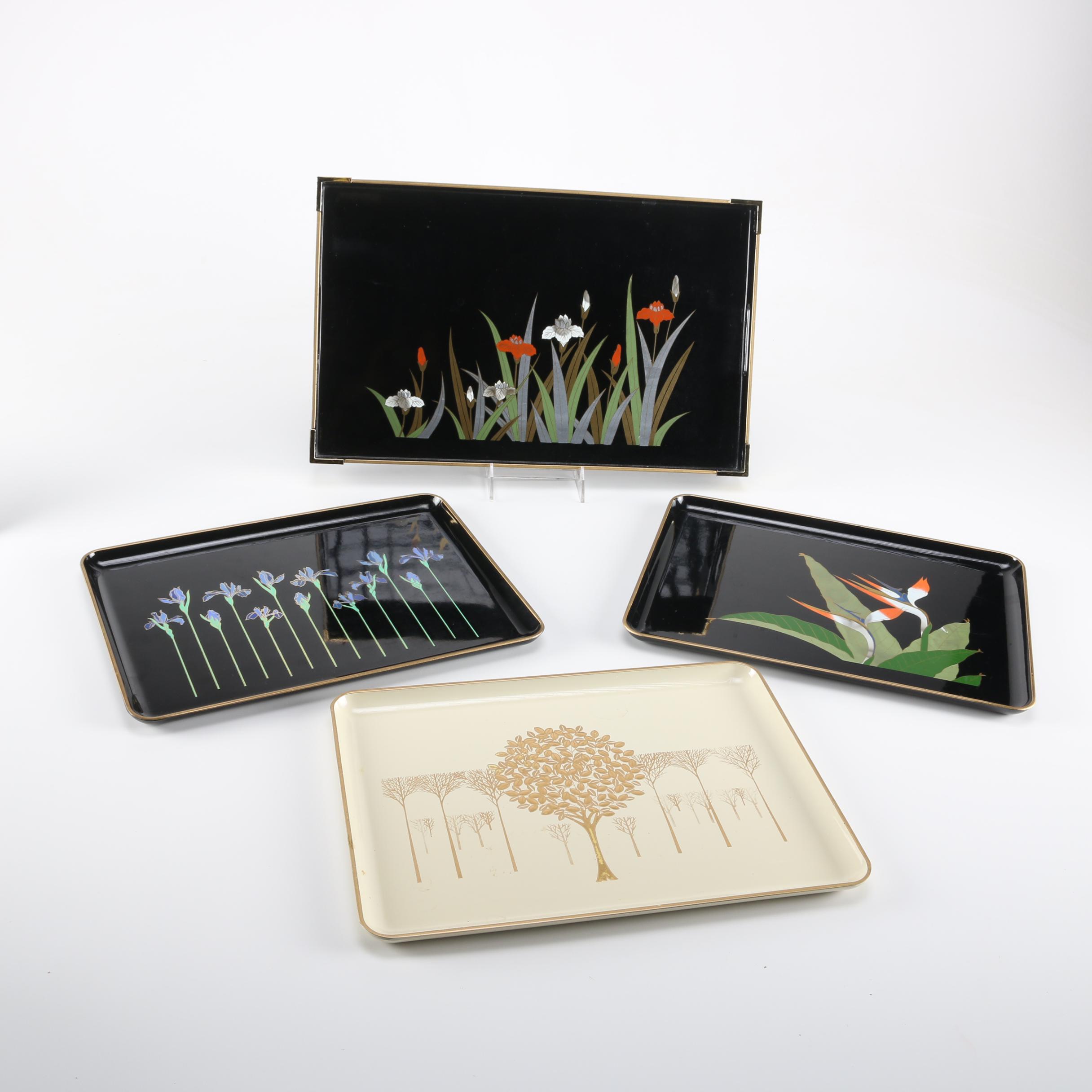 Otagiri Lacquerware Serving Trays | EBTH