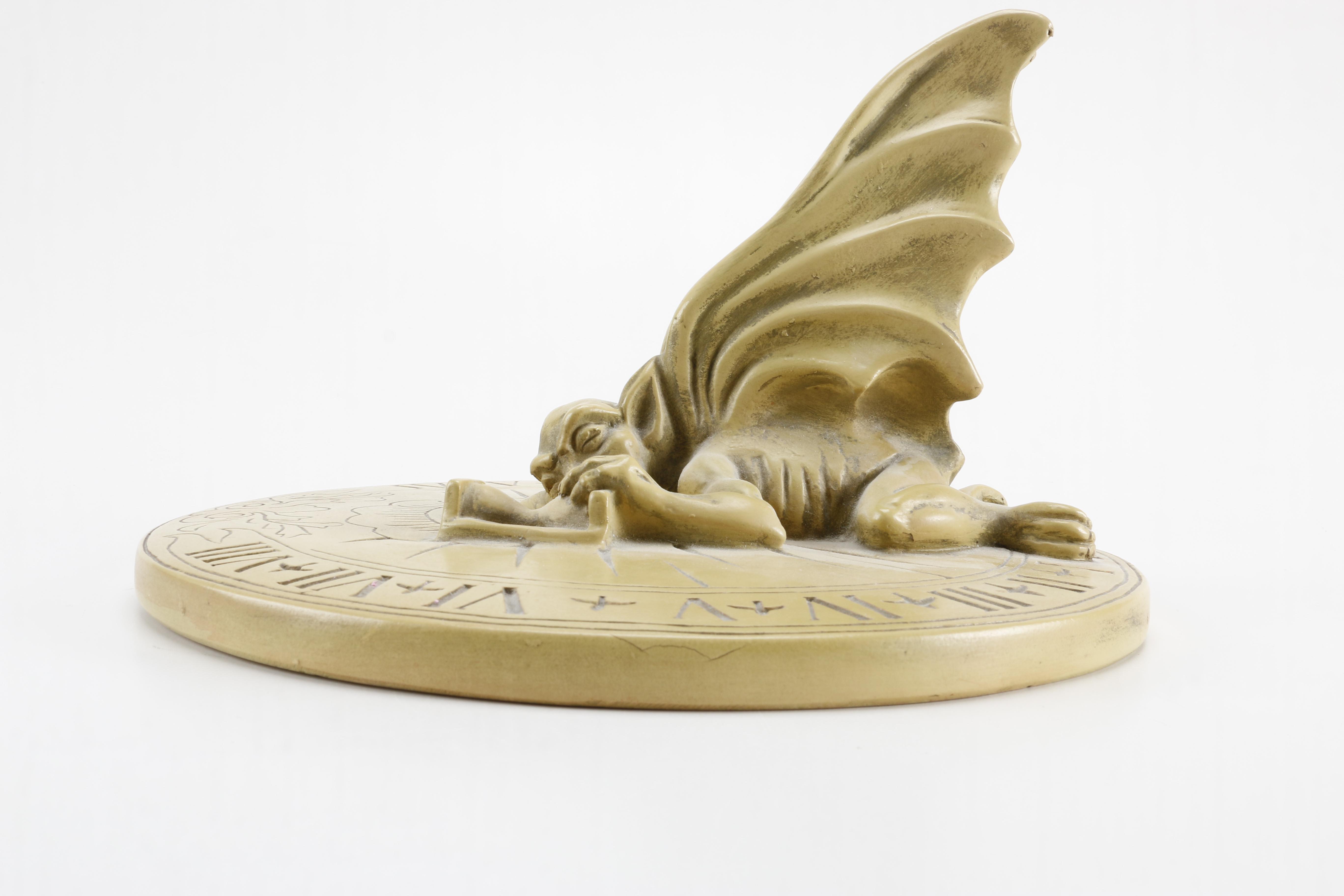 Resin Gargoyle Sundial | EBTH