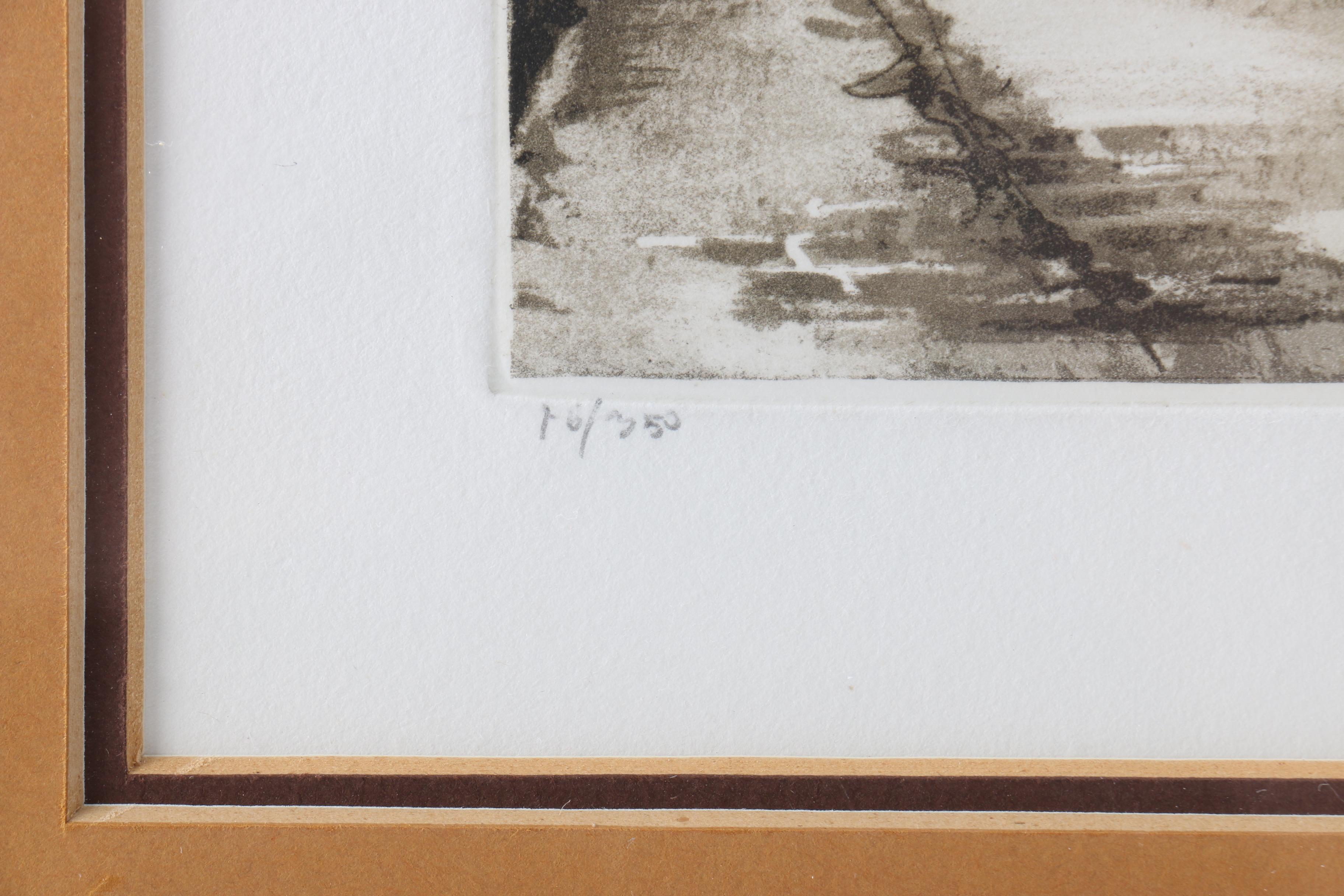 Roger Hebbelinck Limited Edition Etching with Aquatint | EBTH