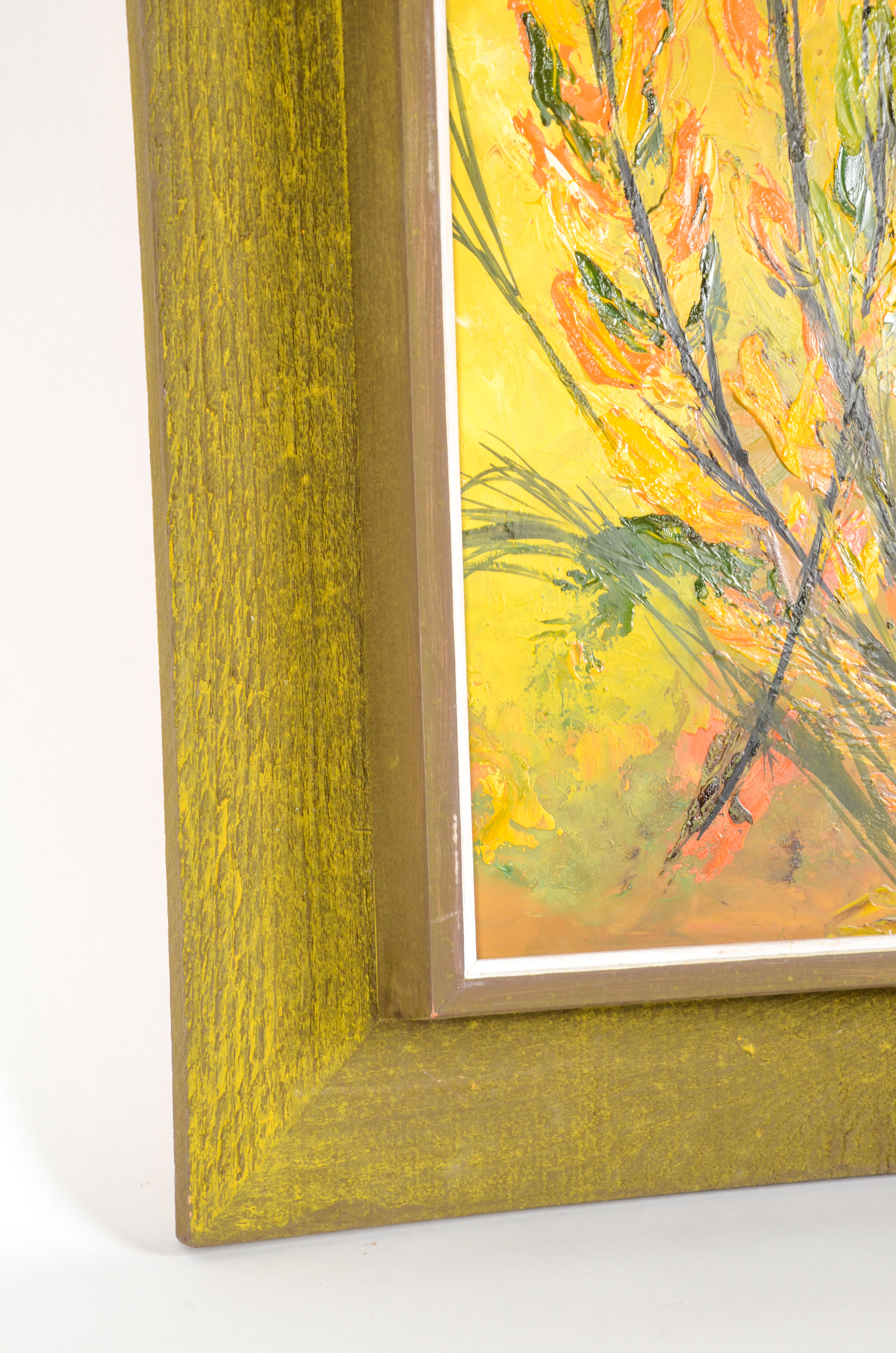 Bob Pepper Oil Painting on Board "The Glads" | EBTH
