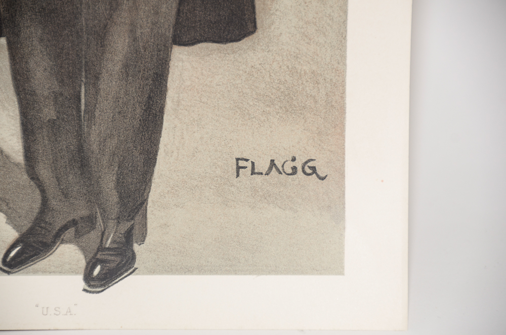 Chromolithograph After James Montgomery Flagg's "Vanity Fair ...