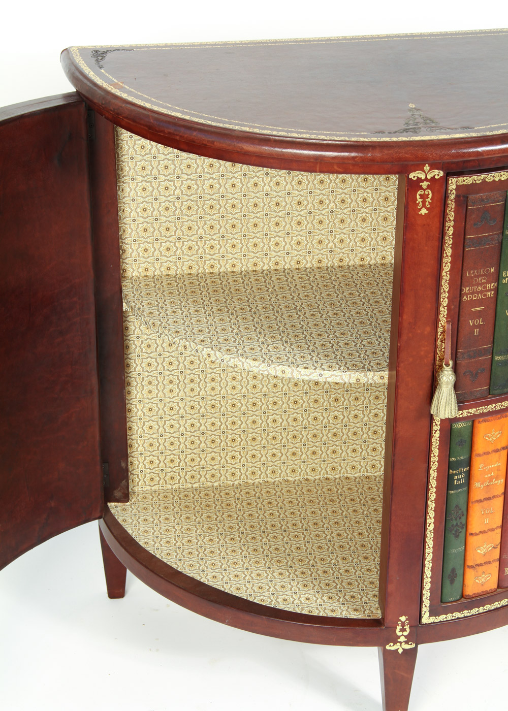 Library-Themed Console Cabinet by Decorative Craft's Inc. | EBTH