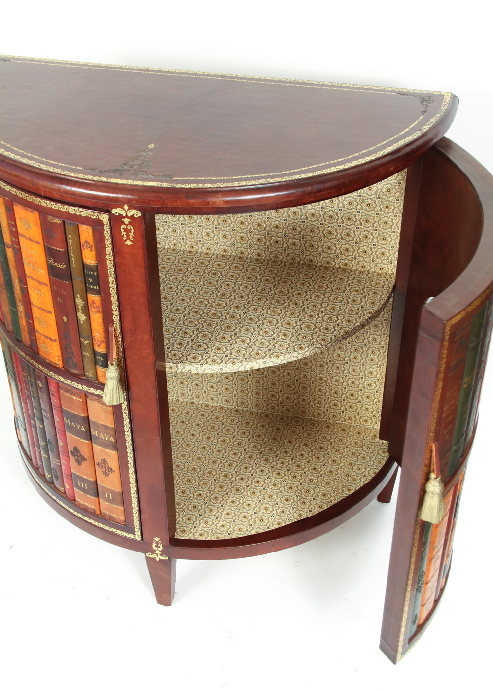 Library-Themed Console Cabinet by Decorative Craft's Inc. | EBTH