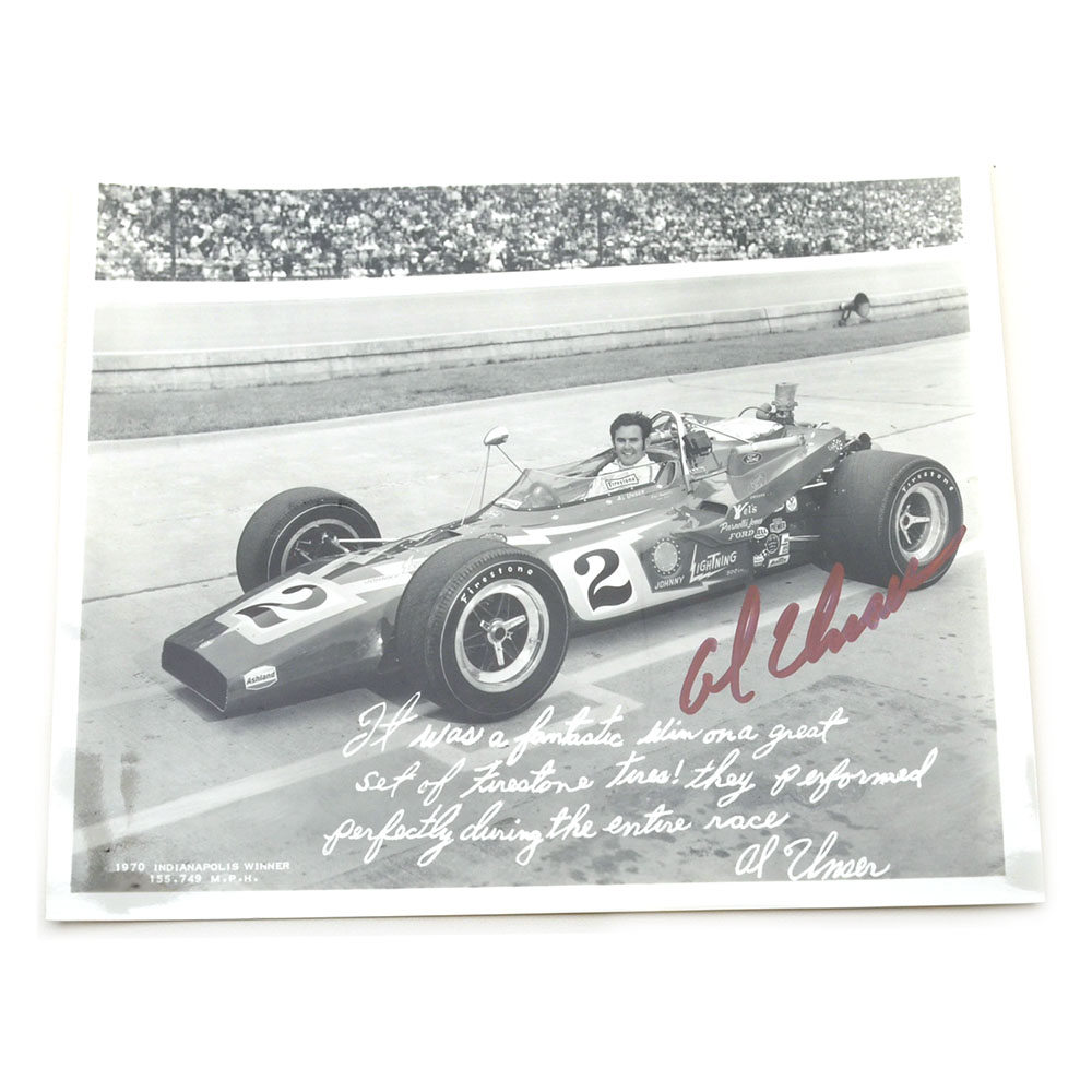 Al Unser Signed Photo | EBTH