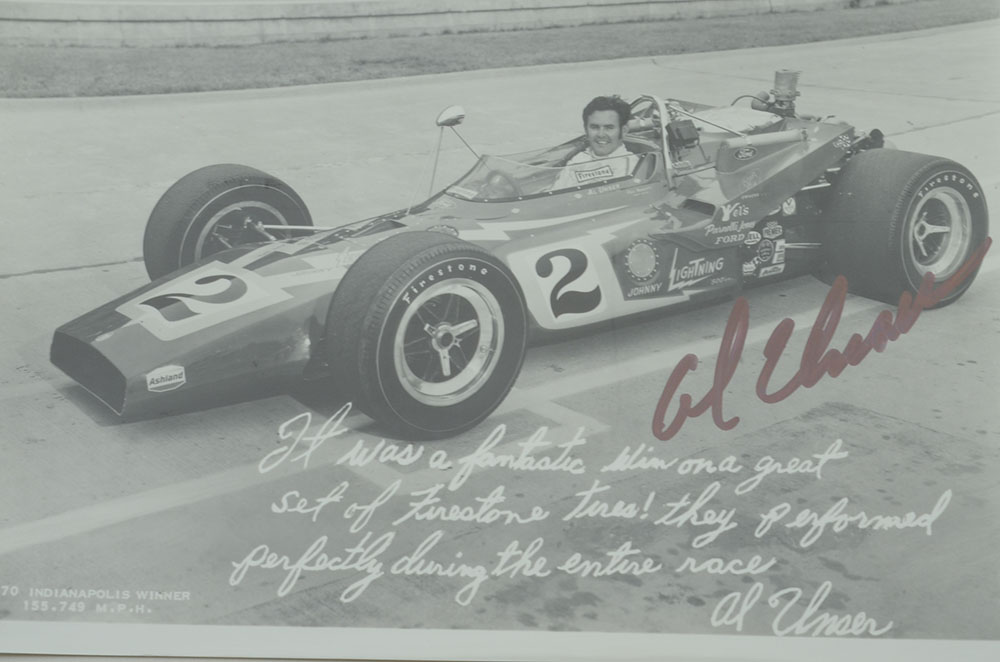 Al Unser Signed Photo | EBTH