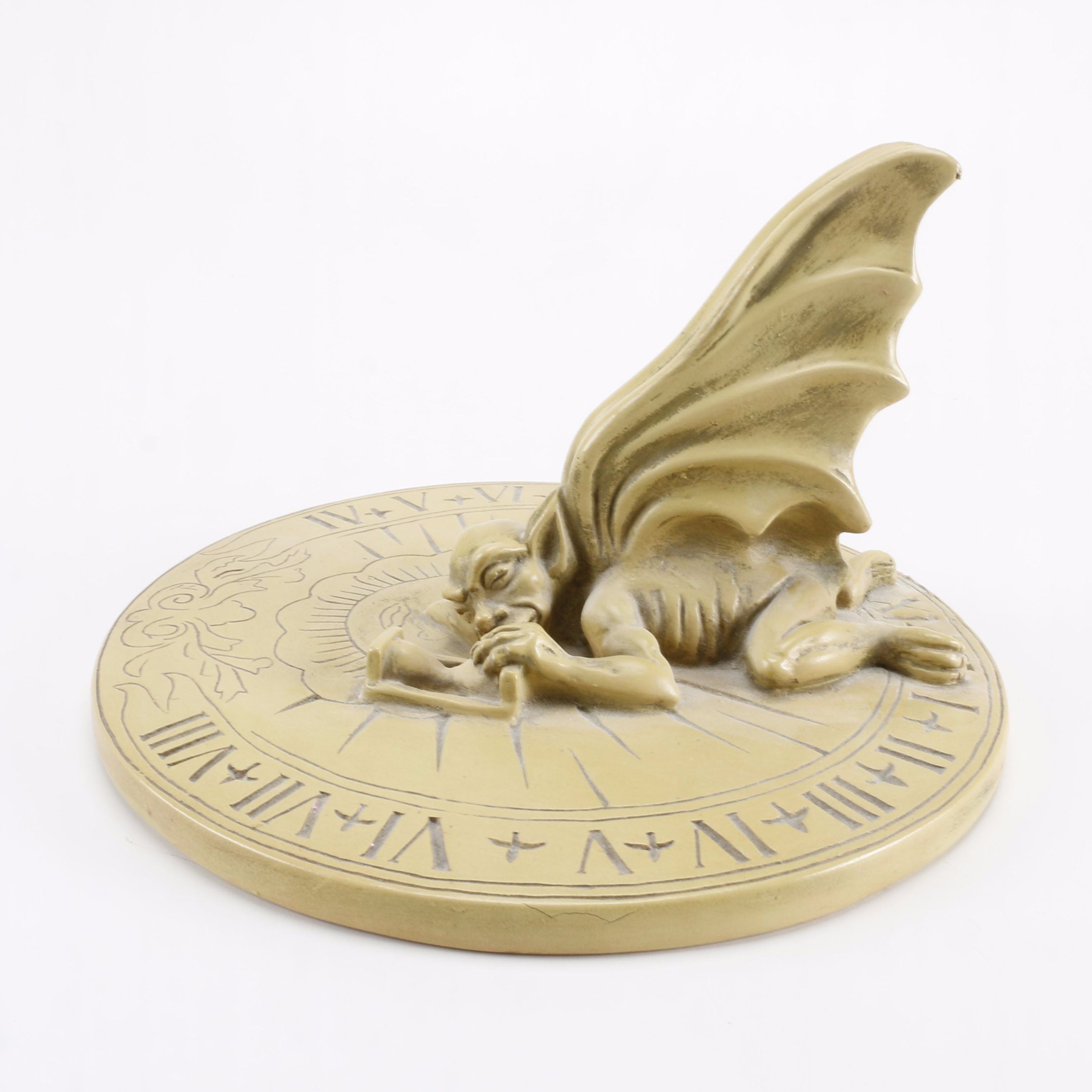 Resin Gargoyle Sundial | EBTH