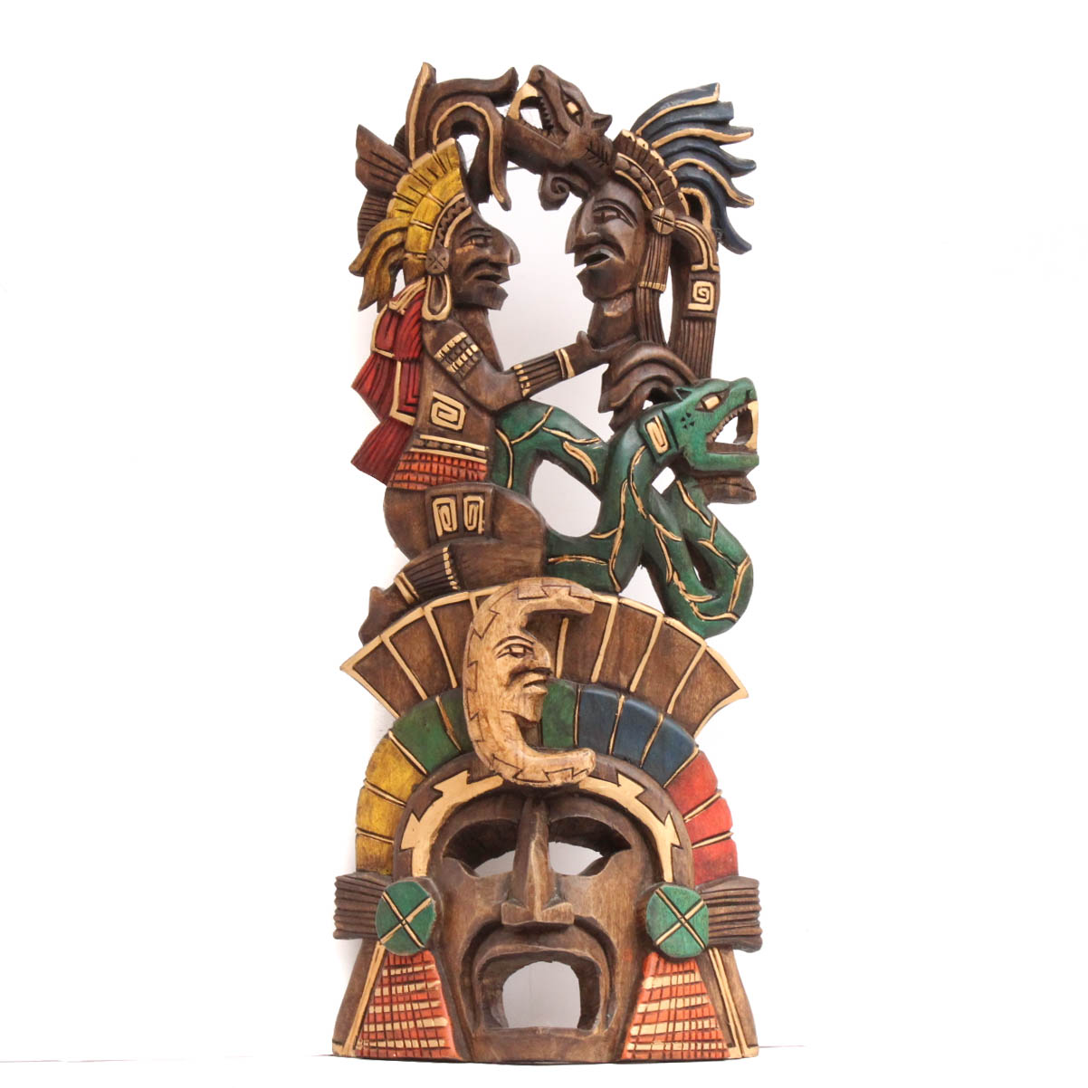 Carved Mayan Warrior Mask | EBTH