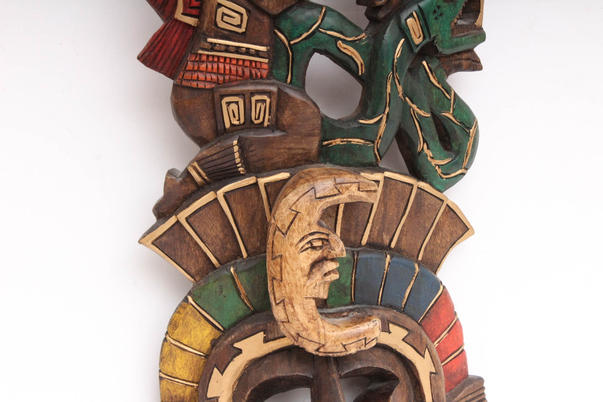 Carved Mayan Warrior Mask | EBTH