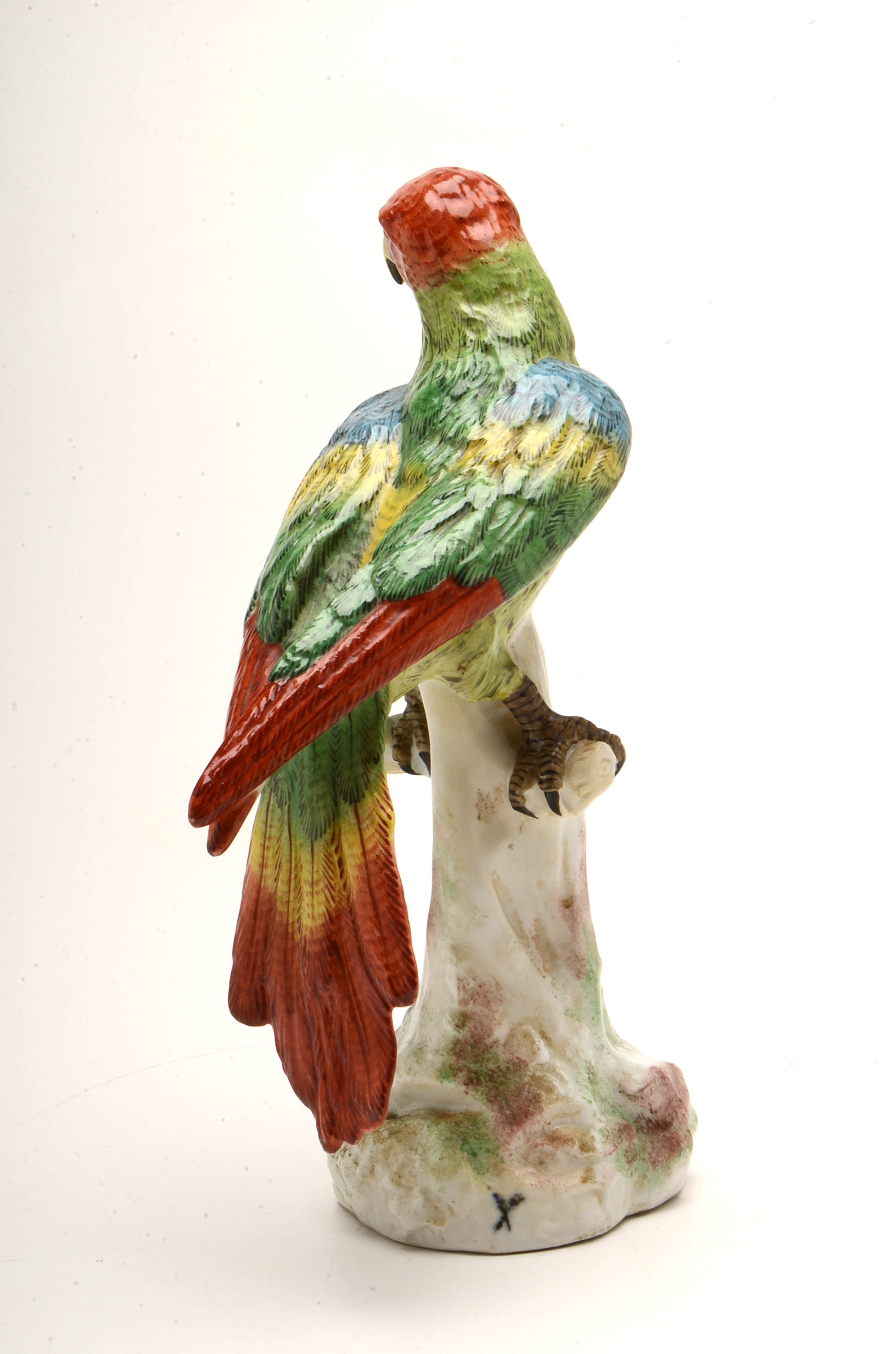 French Porcelain Parrot Figurine by Bloch & Bourdois | EBTH