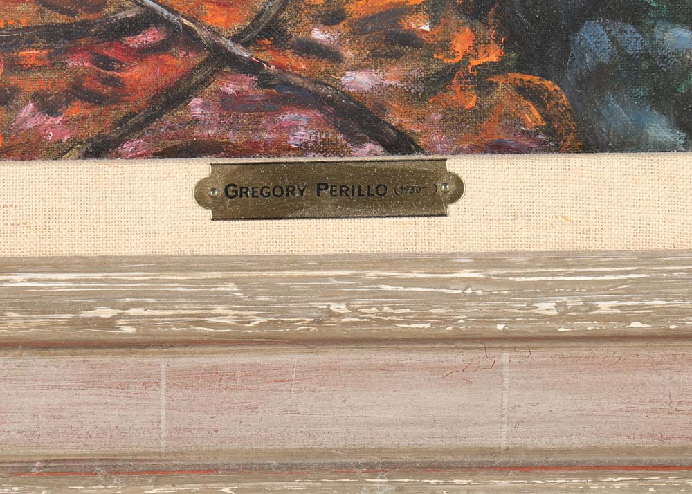 Gregory Perillo Original Oil Painting "Red Hunter" | EBTH
