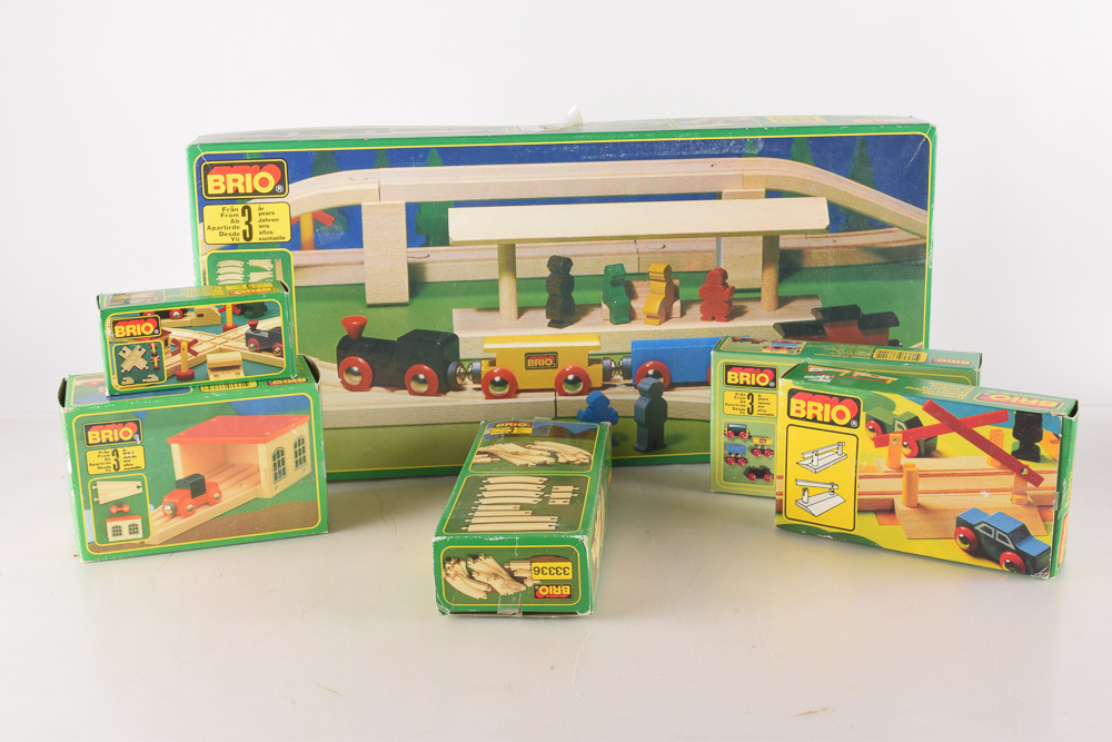 Brio Vintage Train Set in Original Boxes | EBTH