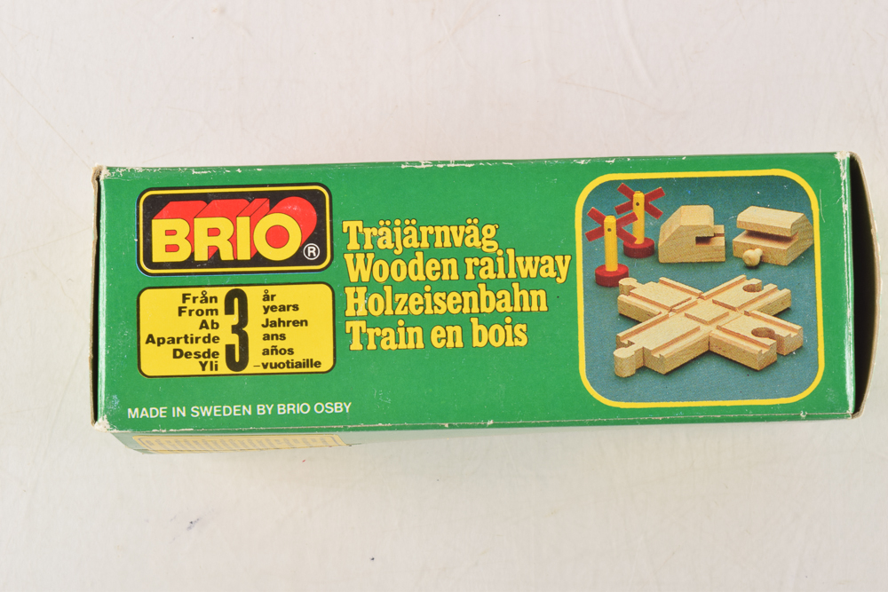 Brio Vintage Train Set in Original Boxes | EBTH