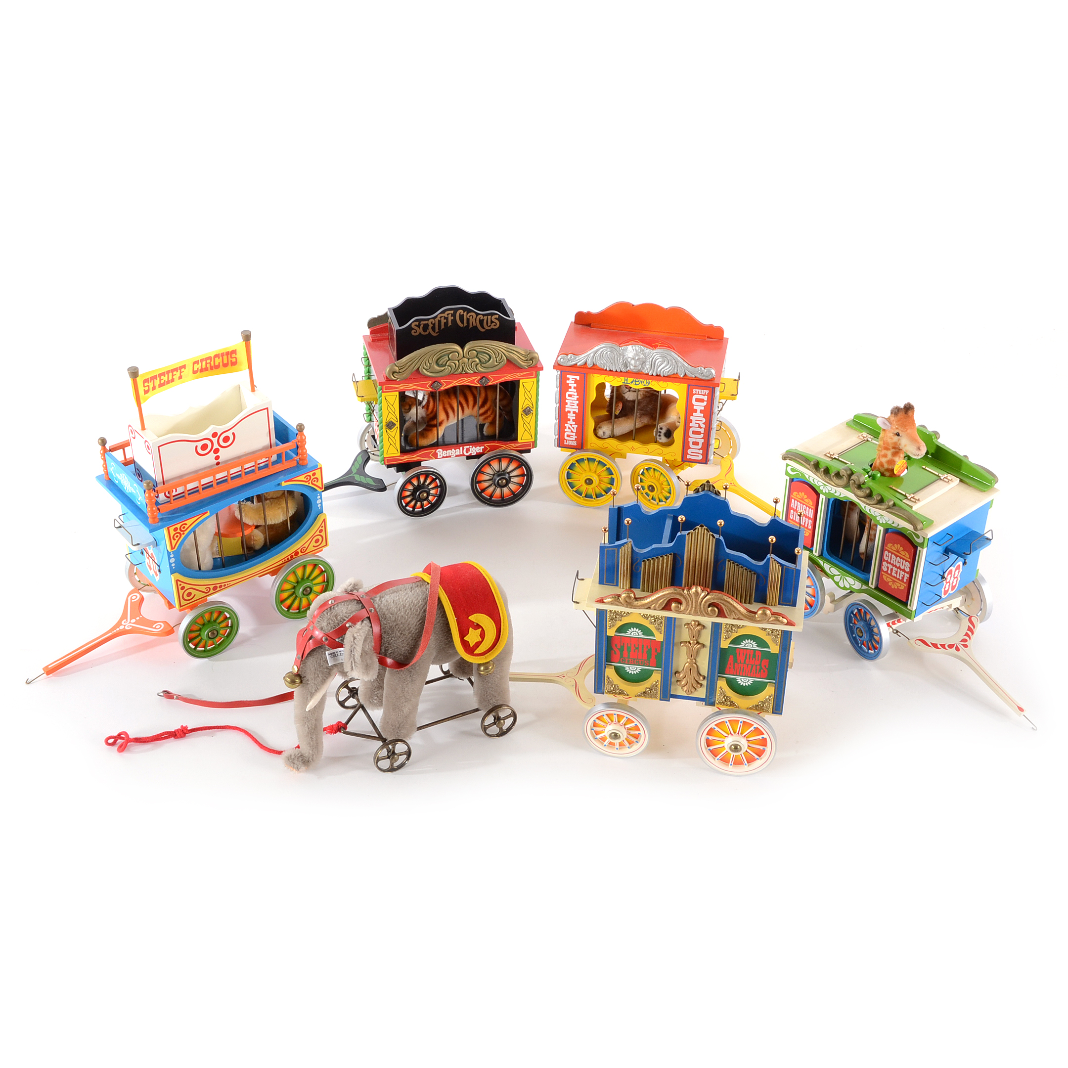 Limited Edition Steiff Complete Circus Train | EBTH