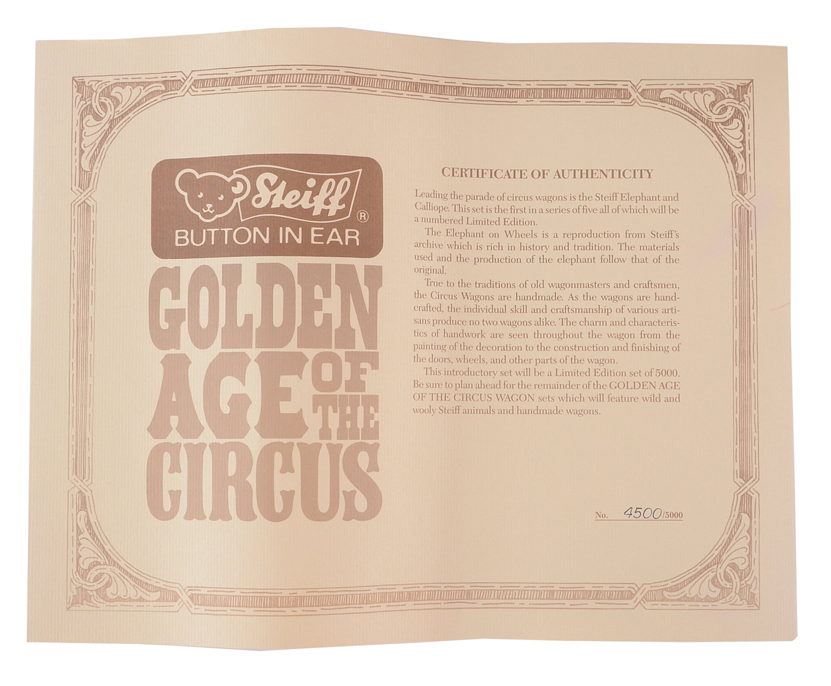 Limited Edition Steiff Complete Circus Train | EBTH