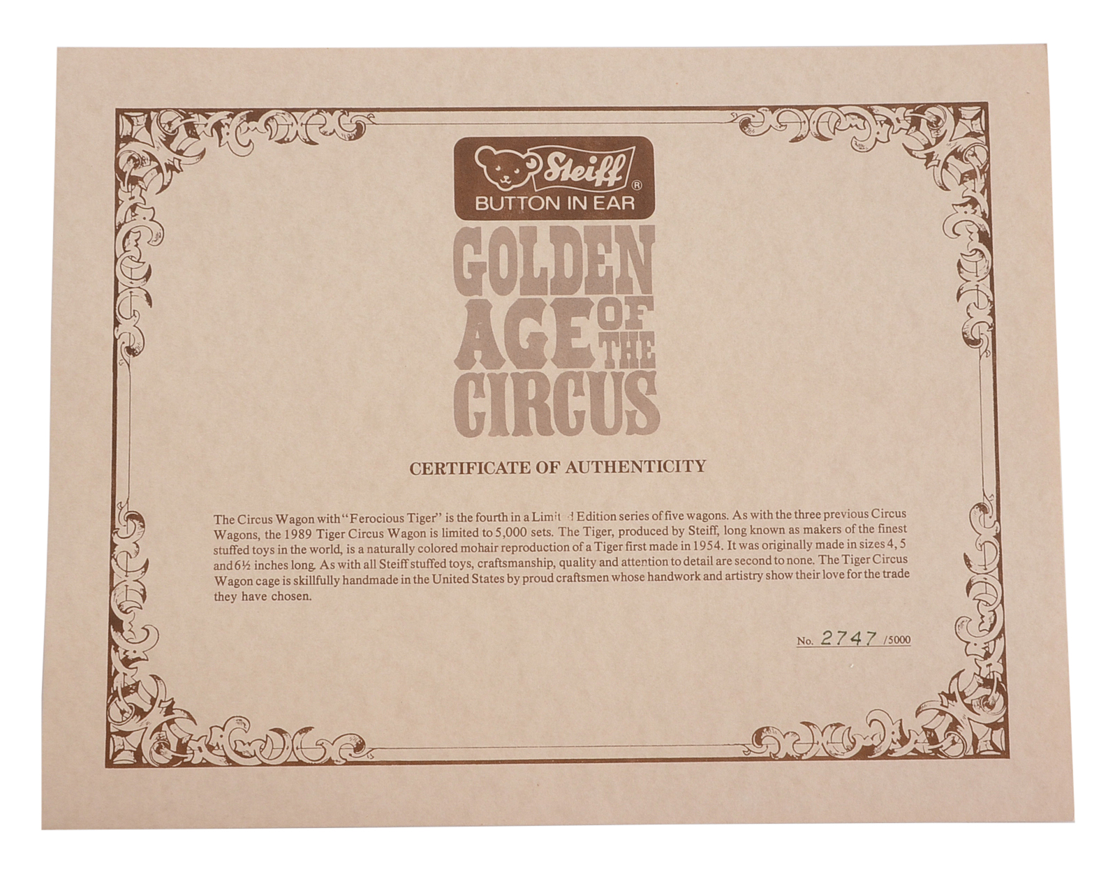 Limited Edition Steiff Complete Circus Train | EBTH