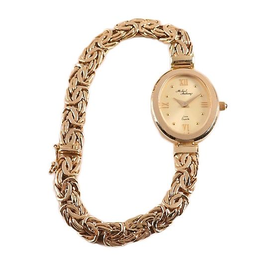 Michael Anthony 14K Yellow Gold Swiss Quartz Wristwatch | EBTH