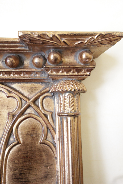 Gold Toned Gothic Style Mirrors | EBTH