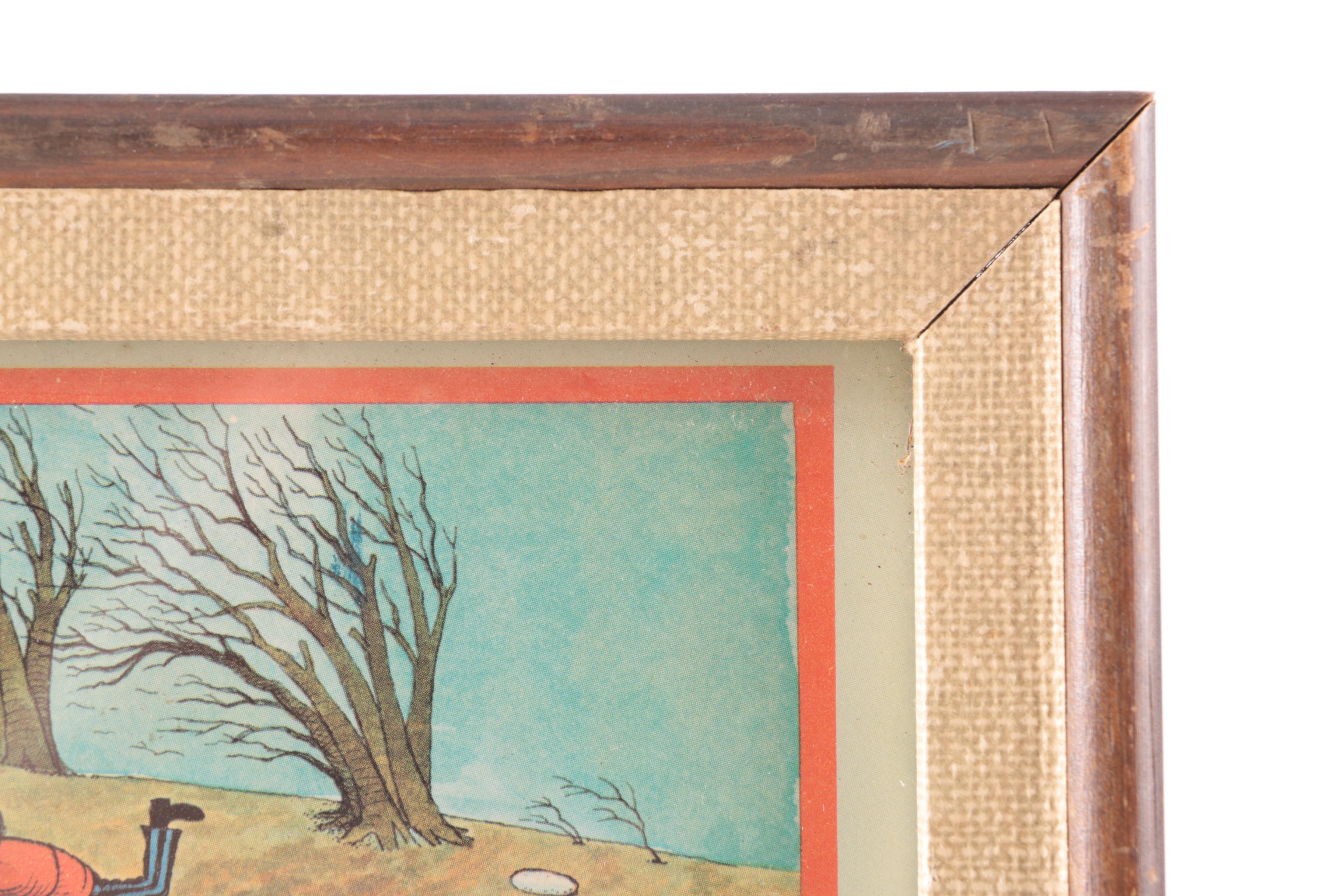 Eric Gurney Offset Lithograph Of Cartoon Dogs | EBTH