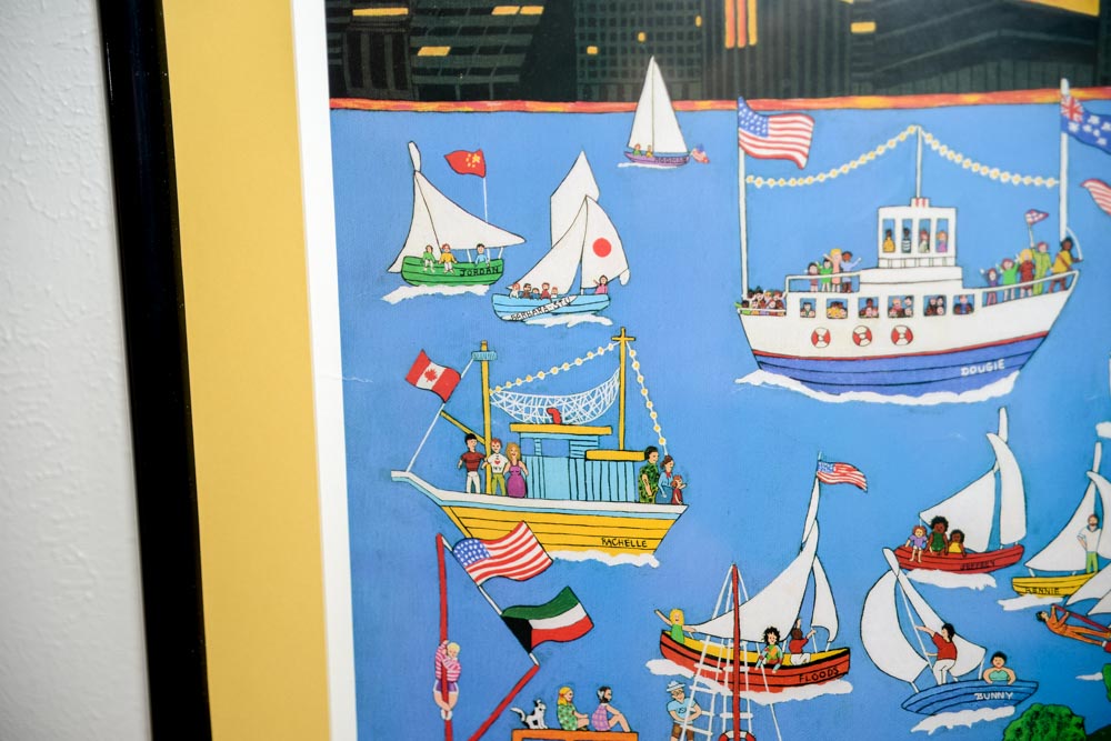 Signed Print Pat Singer's New York | EBTH