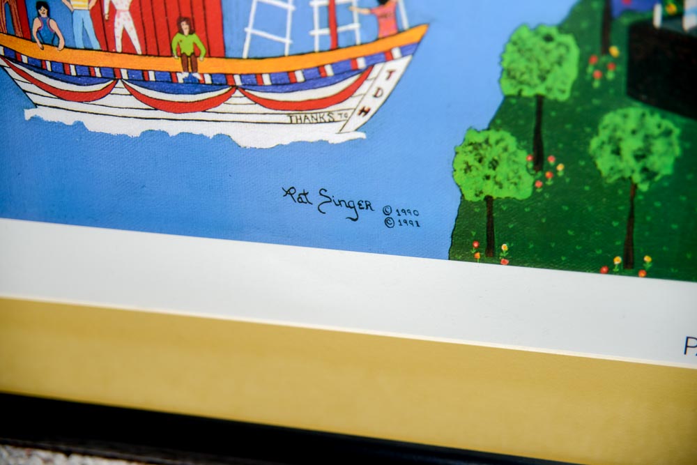 Signed Print Pat Singer's New York | EBTH