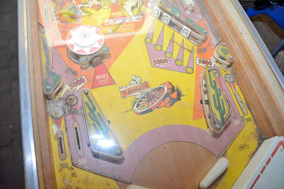Vintage Gottlieb "El Dorado" Cowboy Theme Pinball Machine | EBTH