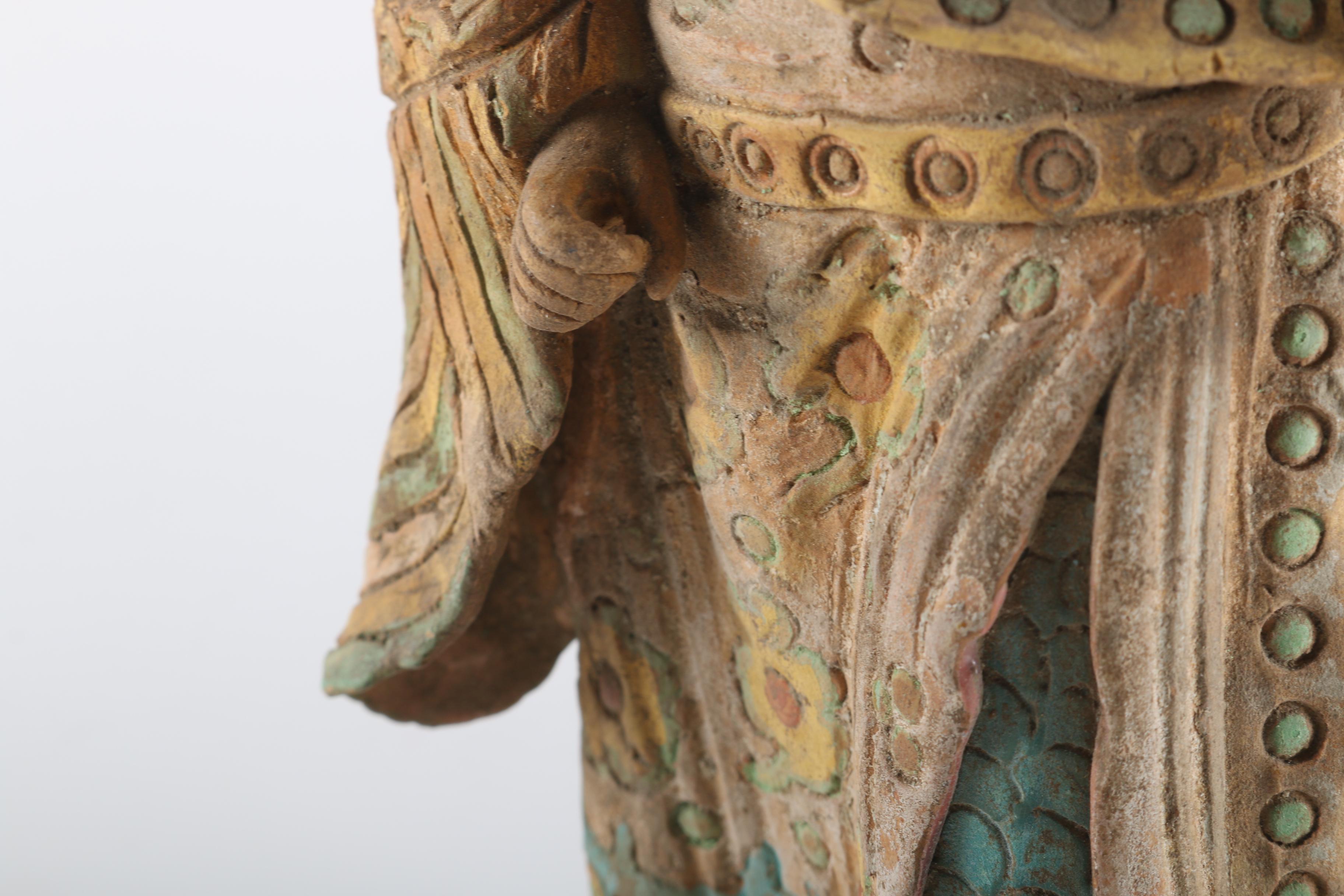 Robed Male Figurine | EBTH