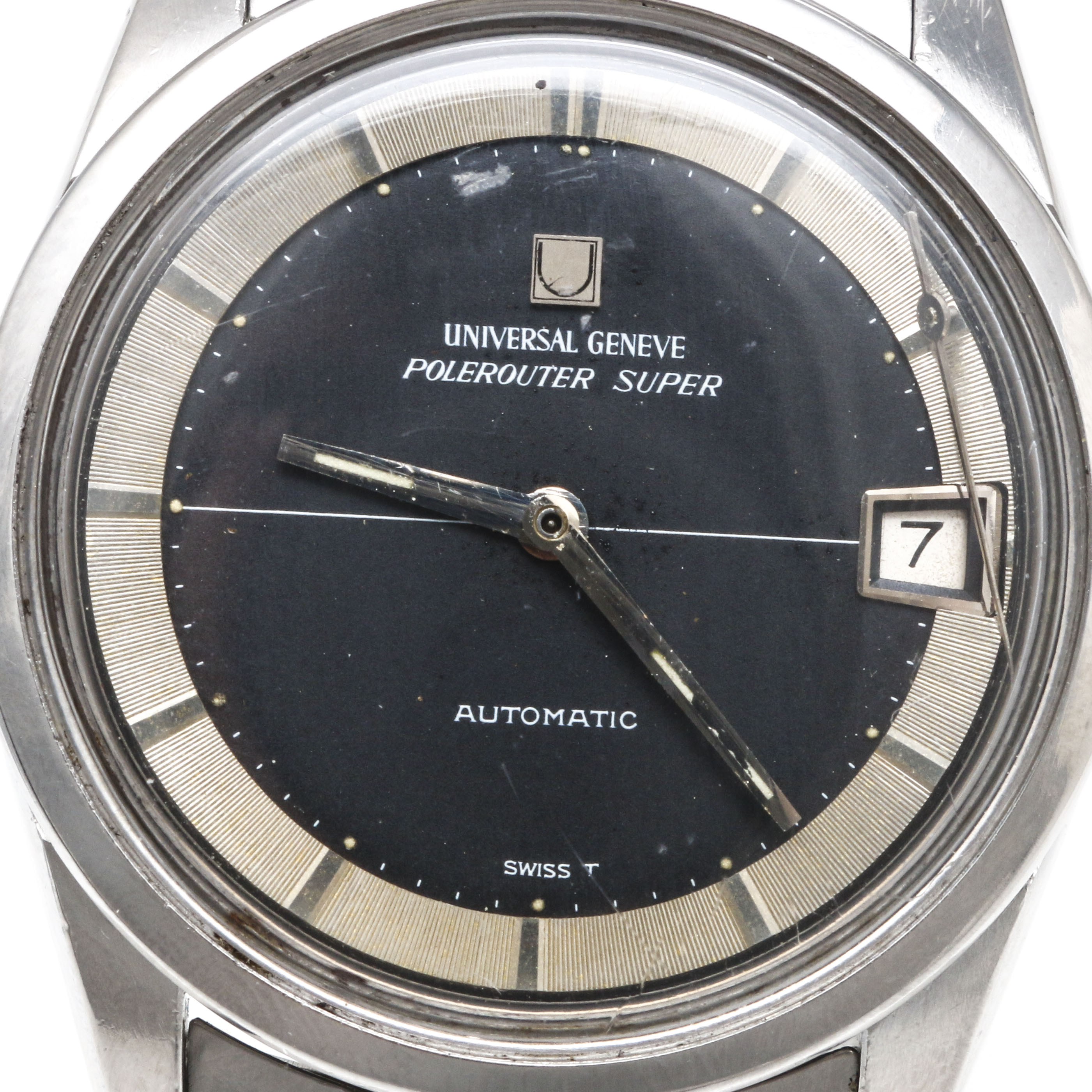 Gerald Genta Universal Genève Polerouter Super Automatic Swiss ...