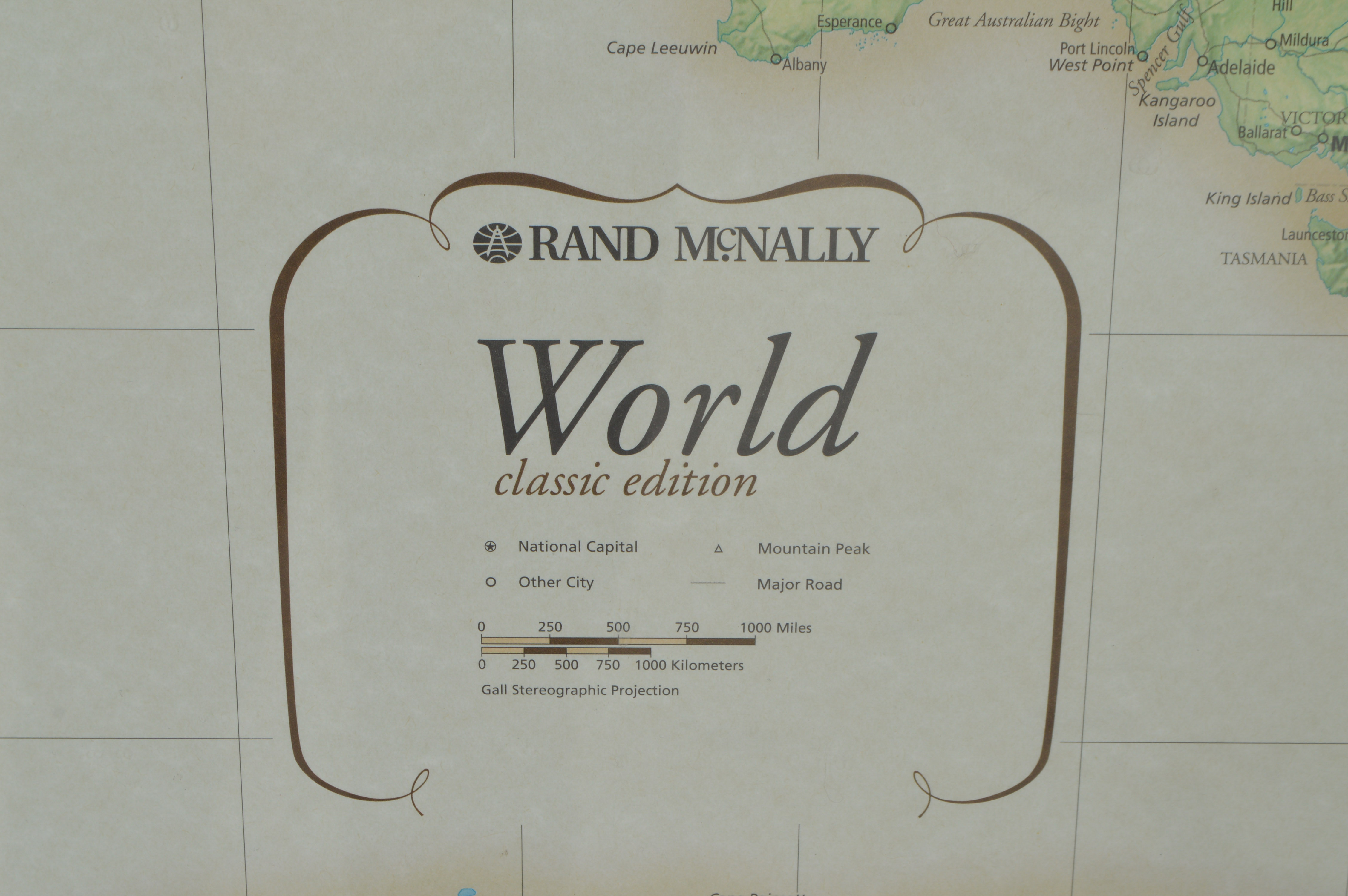 Rand McNally Classic Edition World Map | EBTH