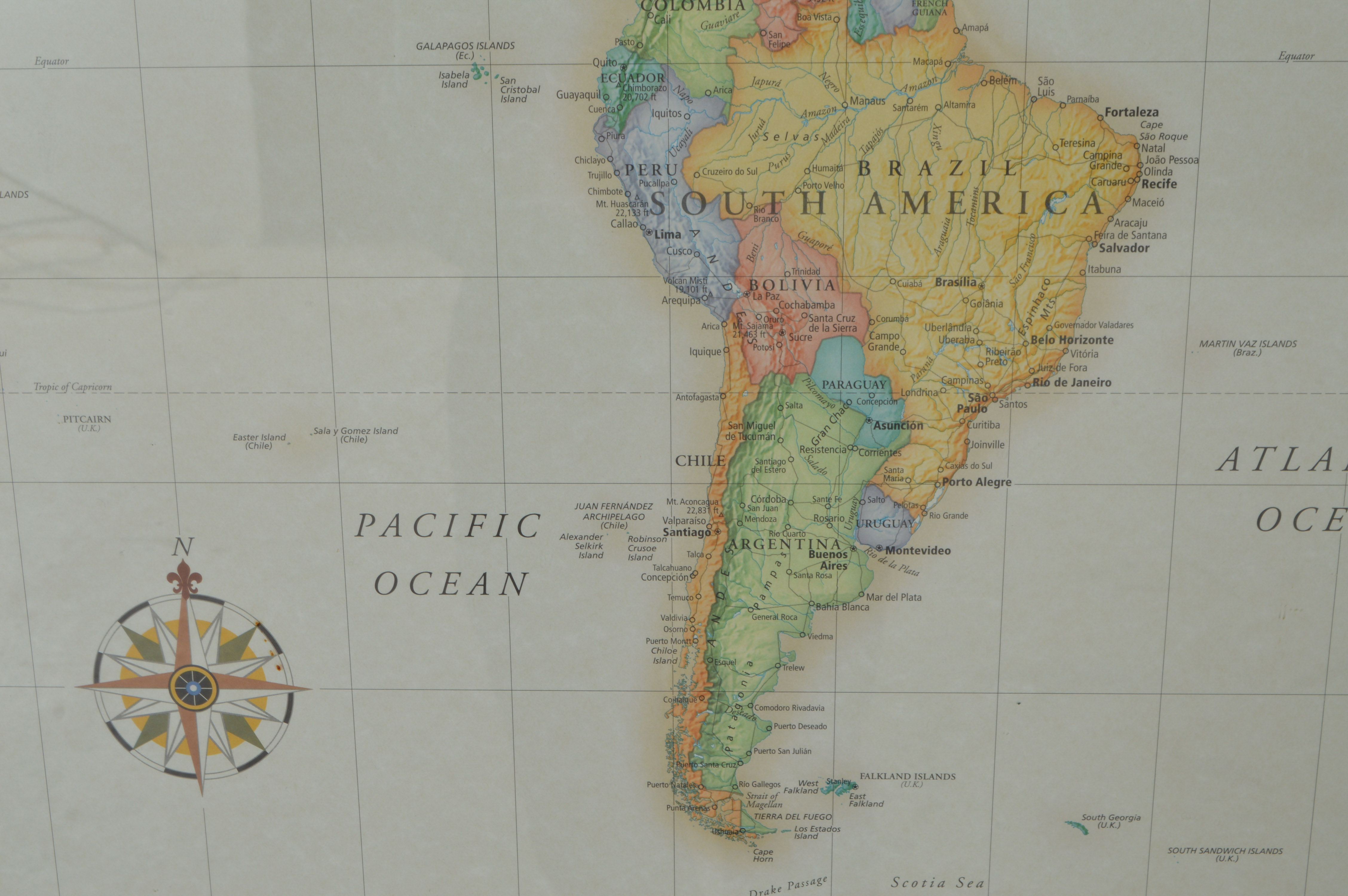 Rand McNally Classic Edition World Map | EBTH