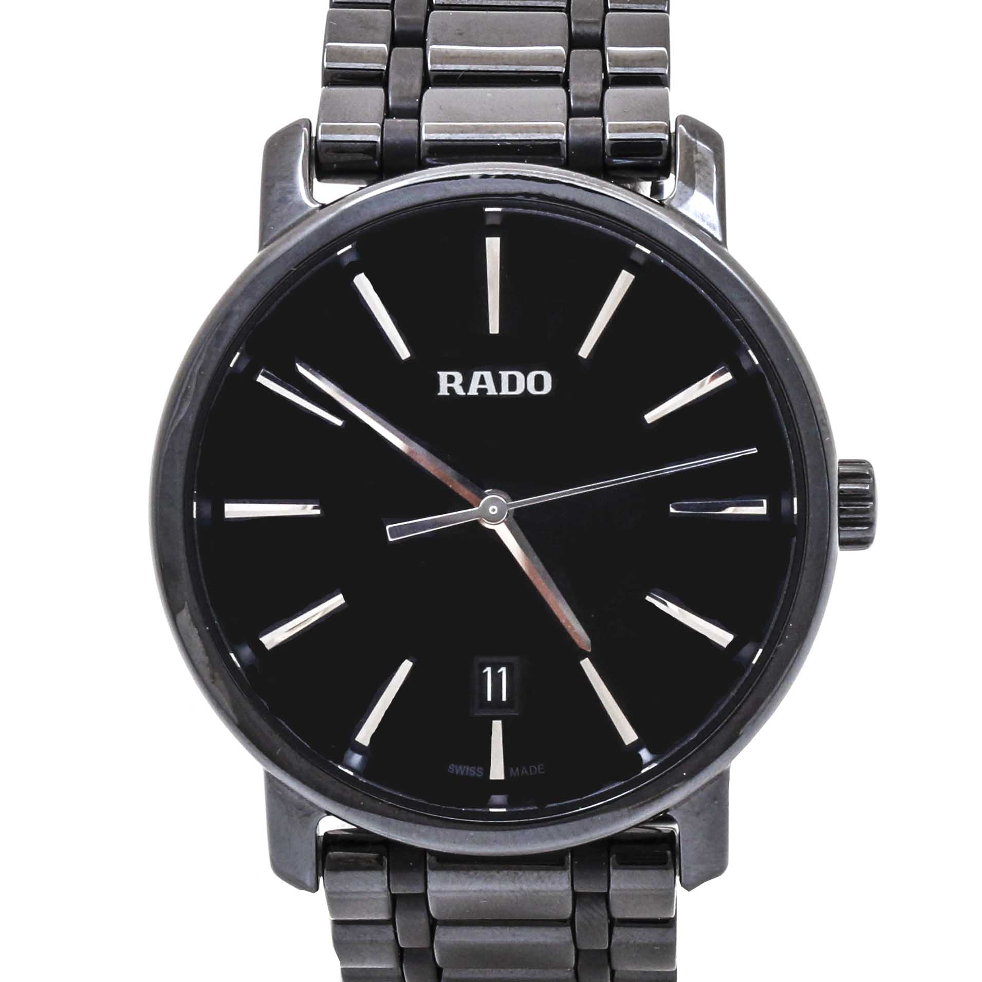 Rado Black High-Tech Ceramic Wristwatch | EBTH