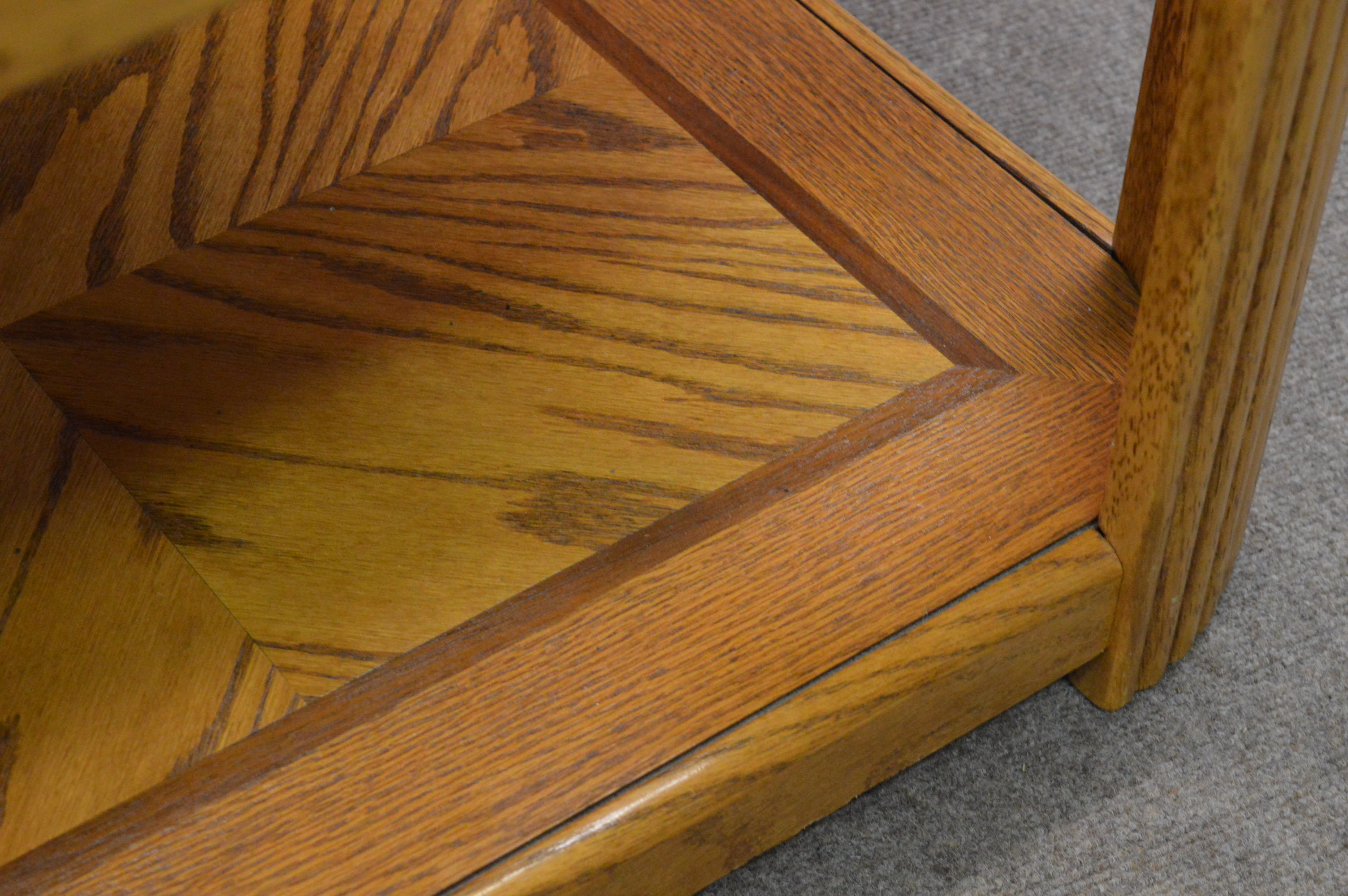 Circa 1980s Oak End Tables | EBTH