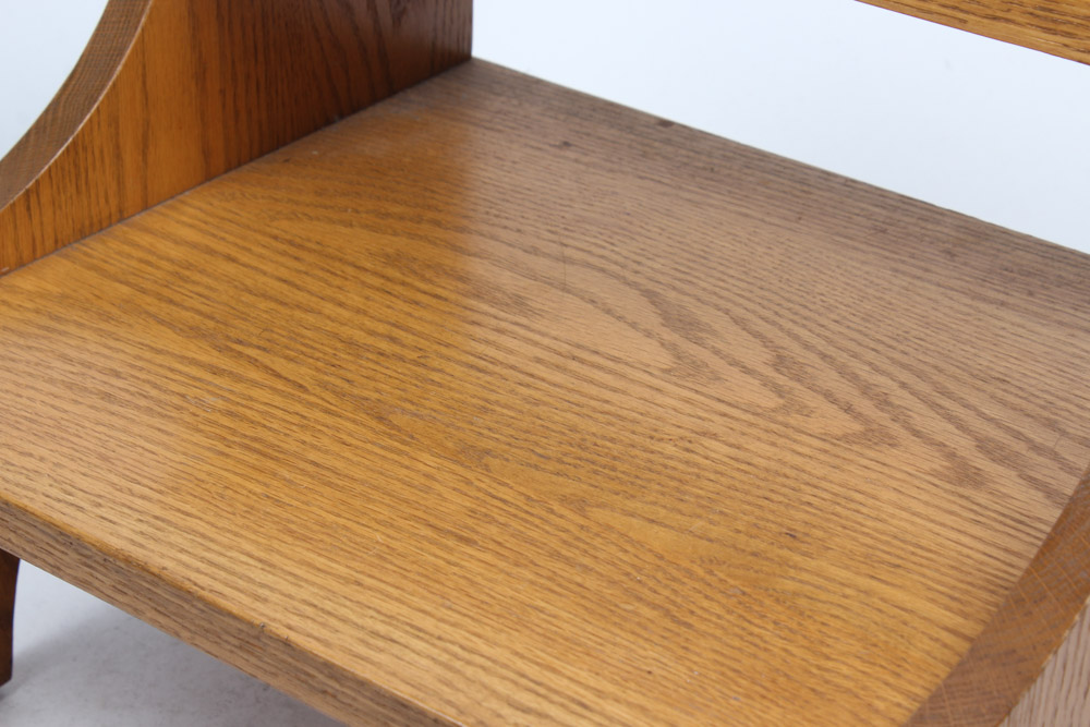 Oak Step Stool | EBTH