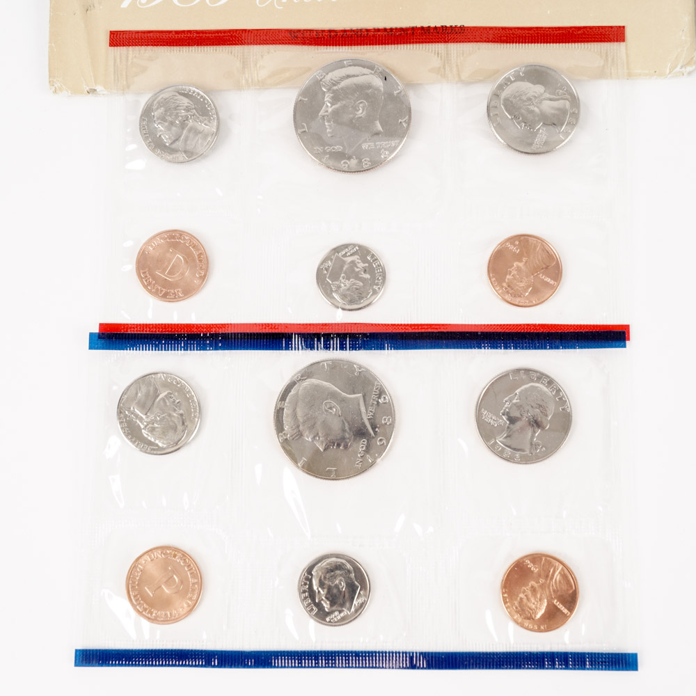 1970s, 80s, and 90s Uncirculated Coin Sets | EBTH